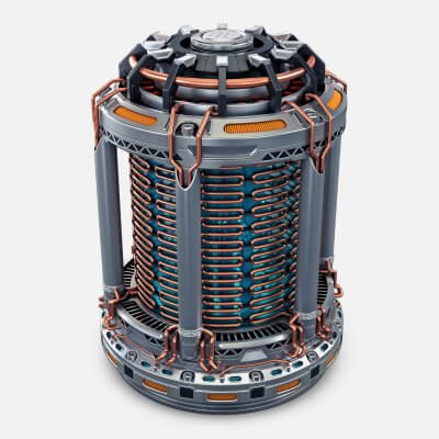 Reactor Gen Sci Fi V 1 - 3D Model by Zurel