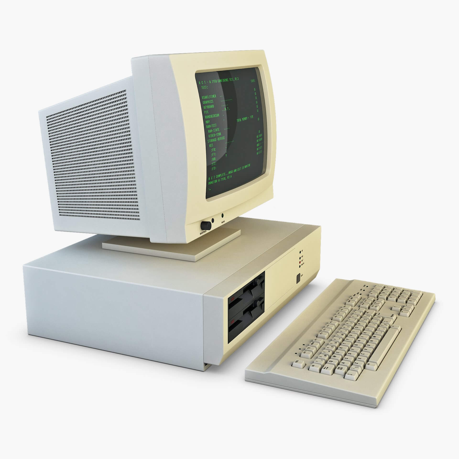 Retro Computer Collection Volume 1 - 3D Model by Zurel