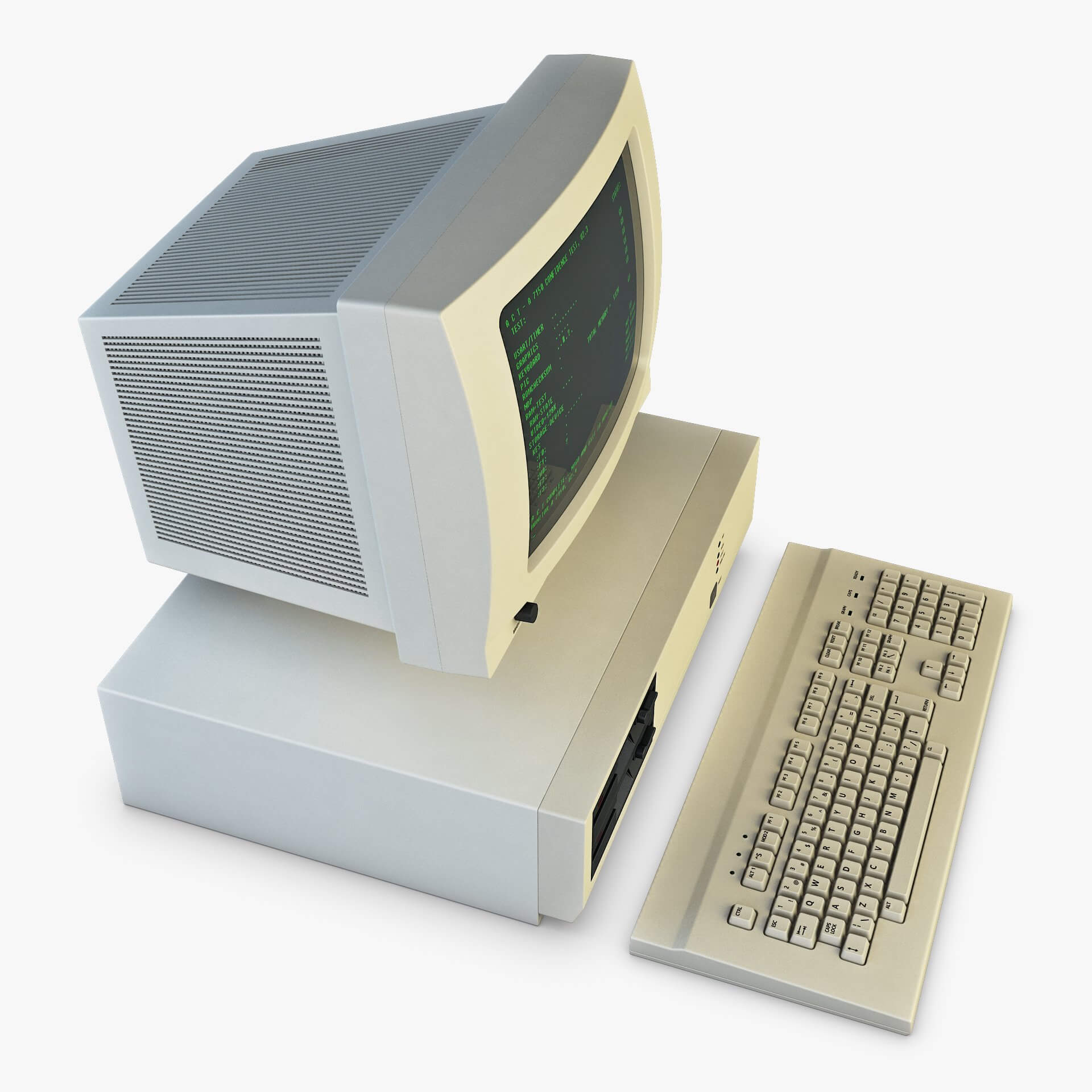 Retro Computer Collection Volume 1 - 3D Model by Zurel