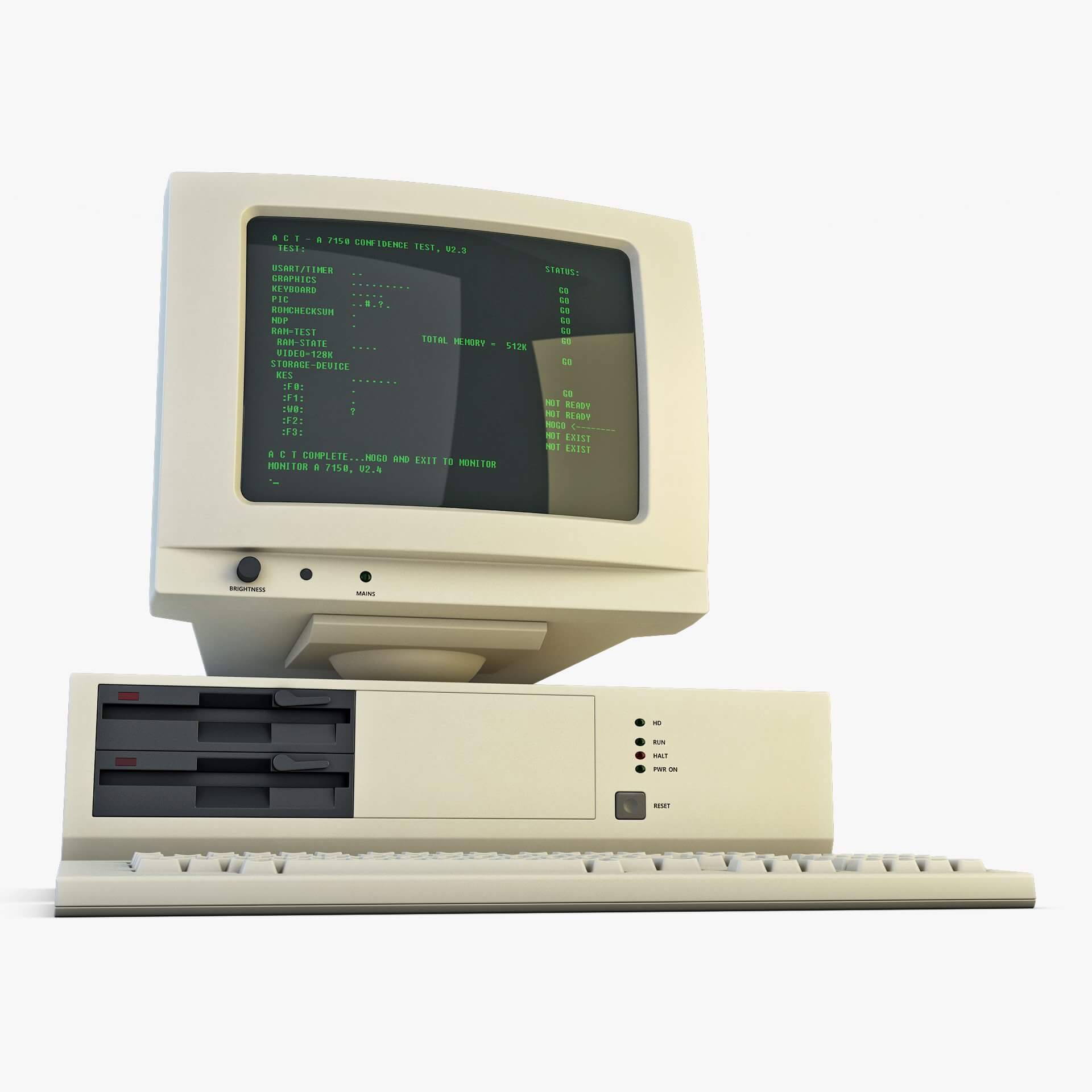 Retro Computer Collection Volume 1 - 3D Model by Zurel