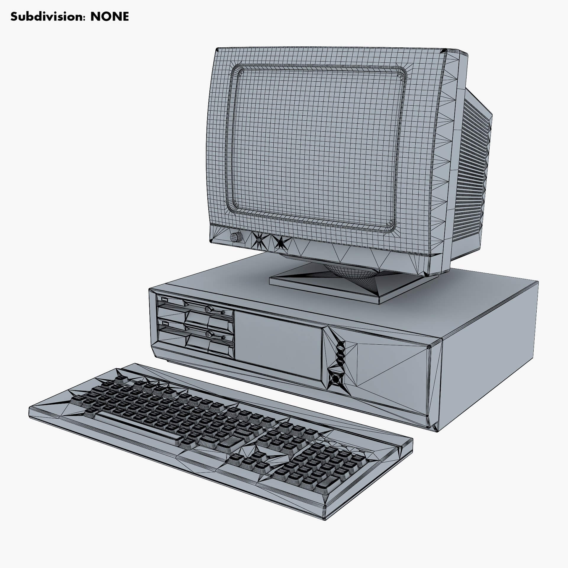 Retro Computer Collection Volume 1 - 3D Model by Zurel