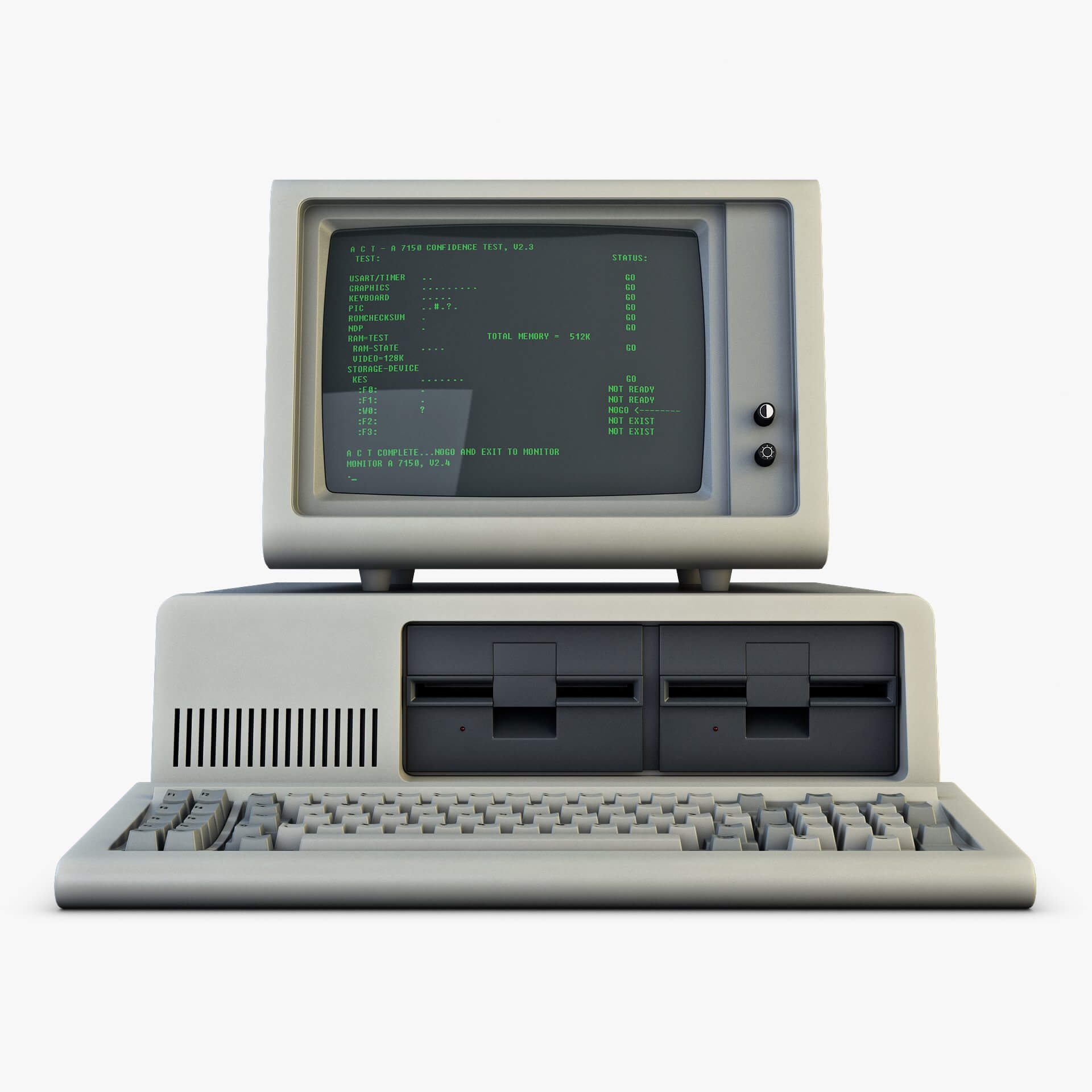 Retro Computer Collection Volume 1 - 3D Model by Zurel