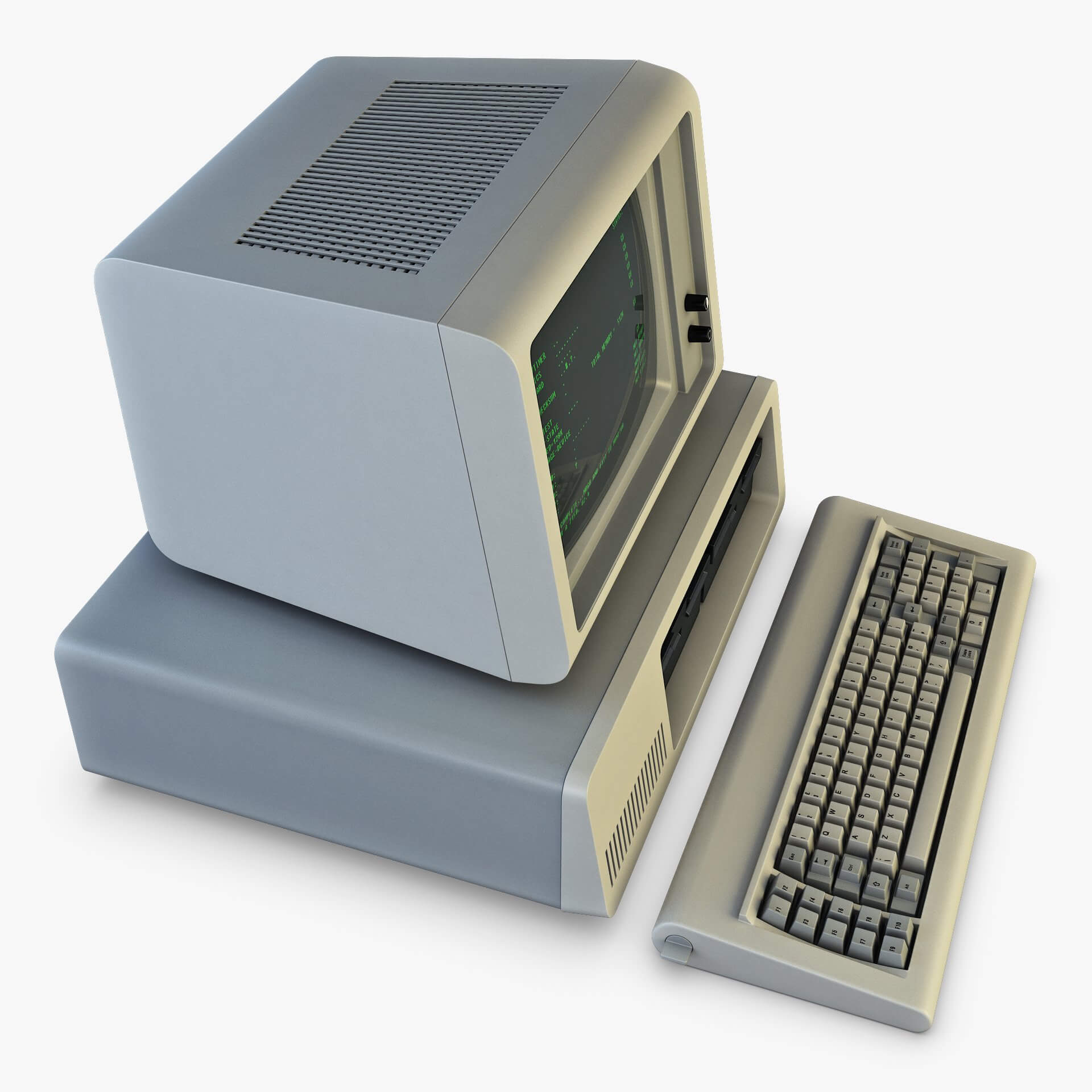 Retro Computer Collection Volume 1 - 3D Model by Zurel