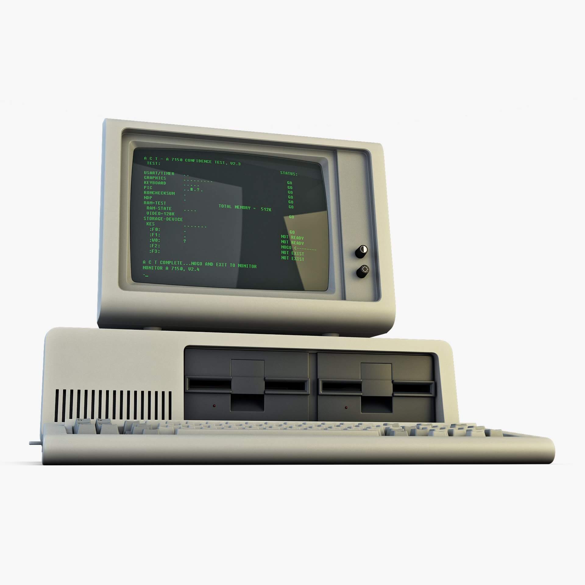 Retro Computer Collection Volume 1 - 3D Model by Zurel
