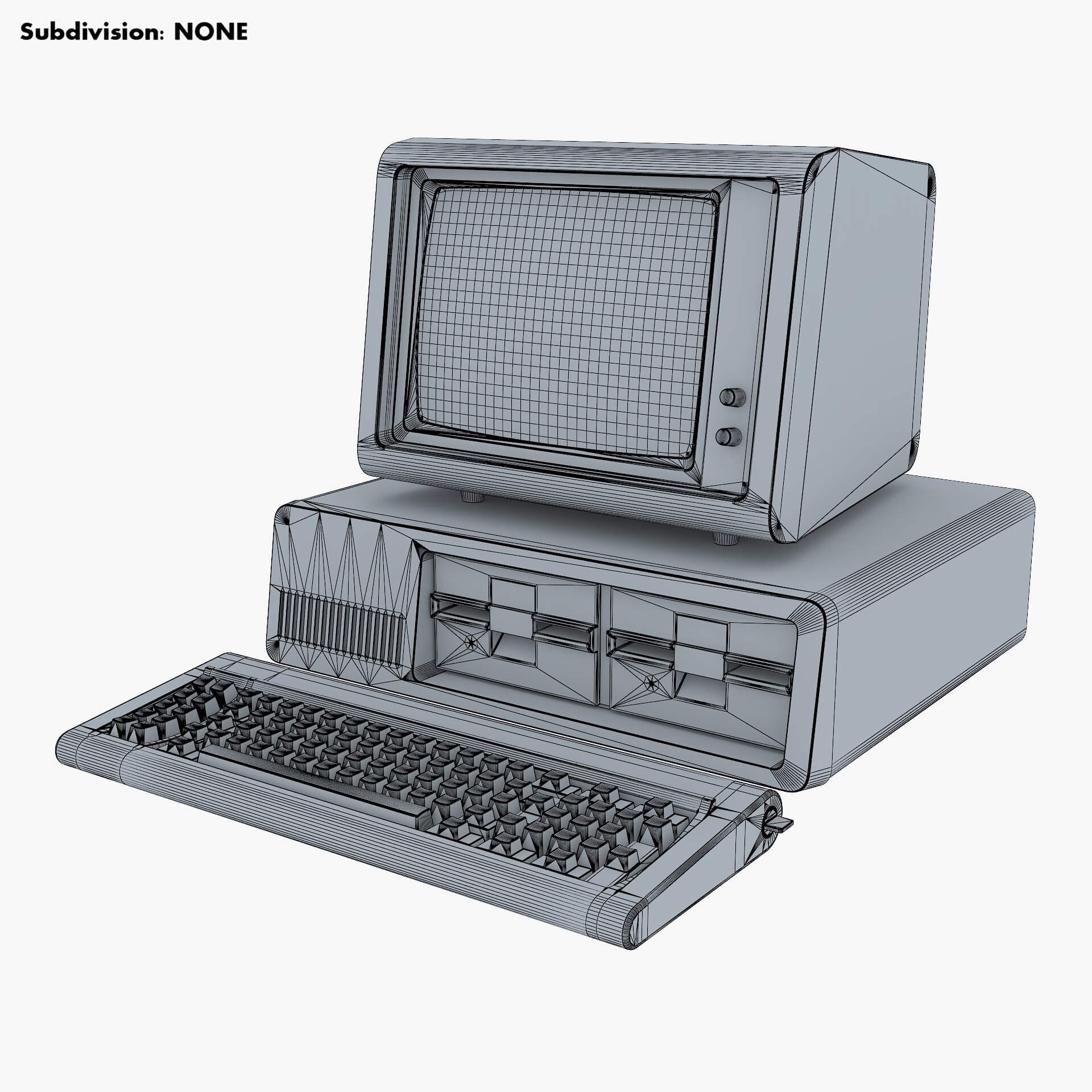 Retro Computer Collection Volume 1 - 3D Model by Zurel
