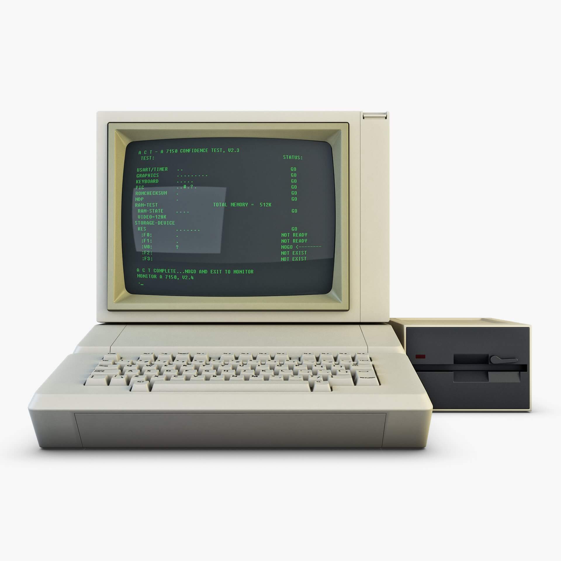 Retro Computer Collection Volume 1 - 3D Model by Zurel