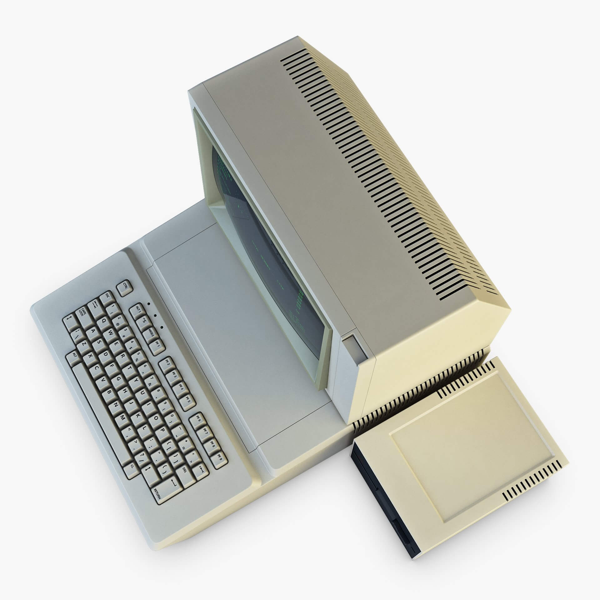 Retro Computer Collection Volume 1 - 3D Model by Zurel