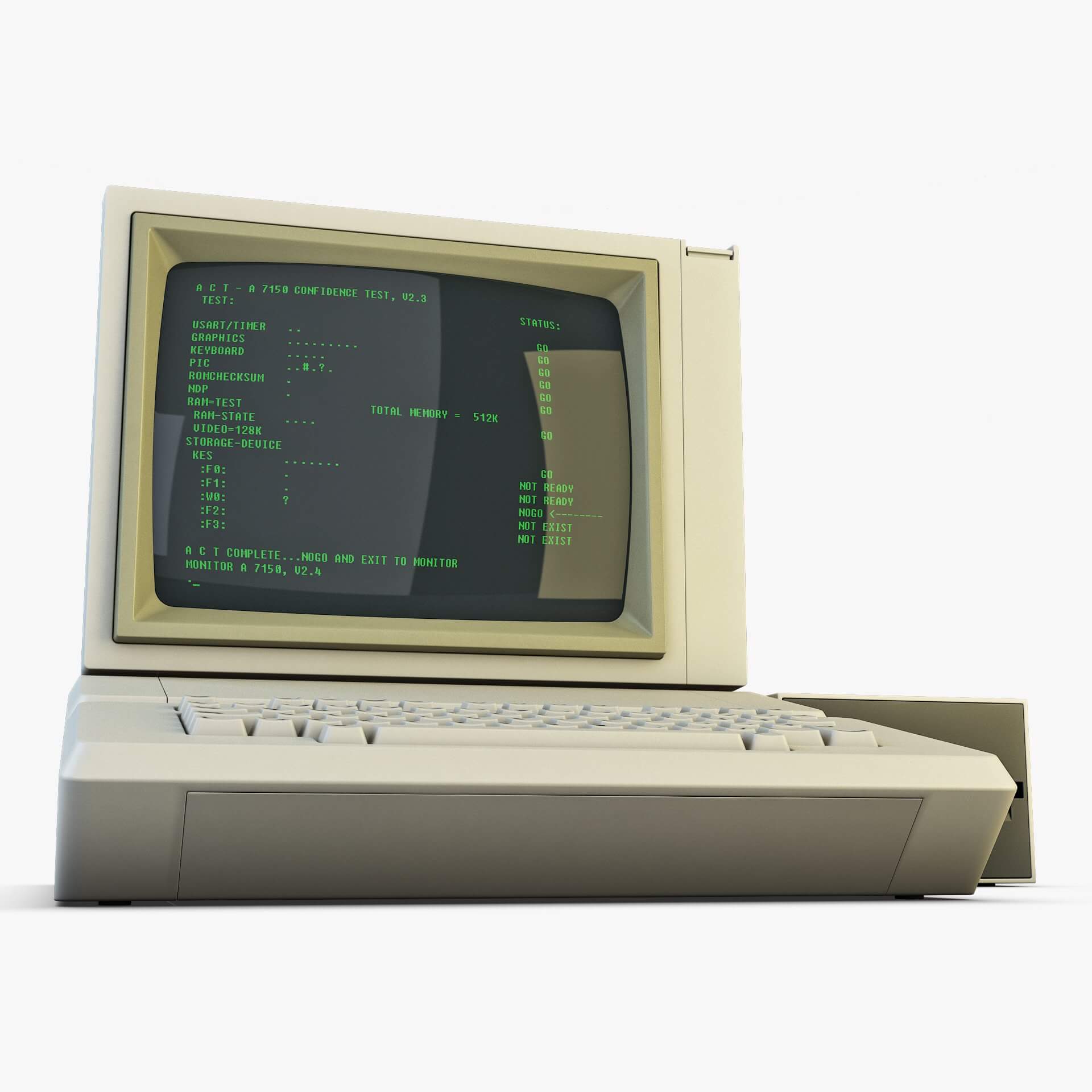 Retro Computer Collection Volume 1 - 3D Model by Zurel