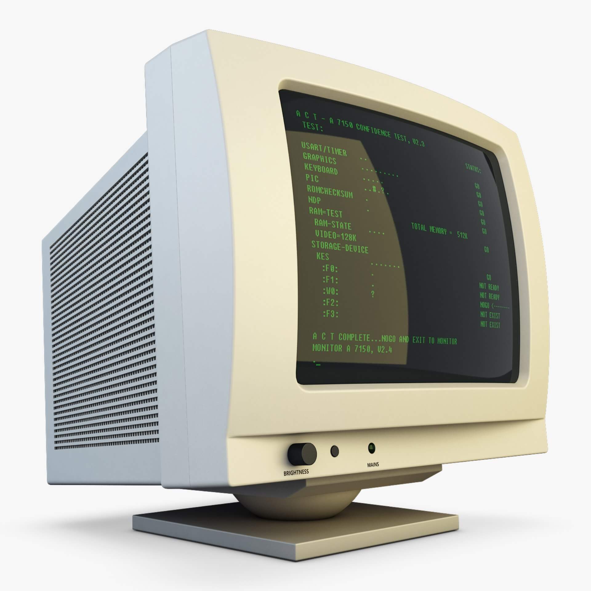 Retro Monitor Collection Volume 1 - 3D Model by Zurel