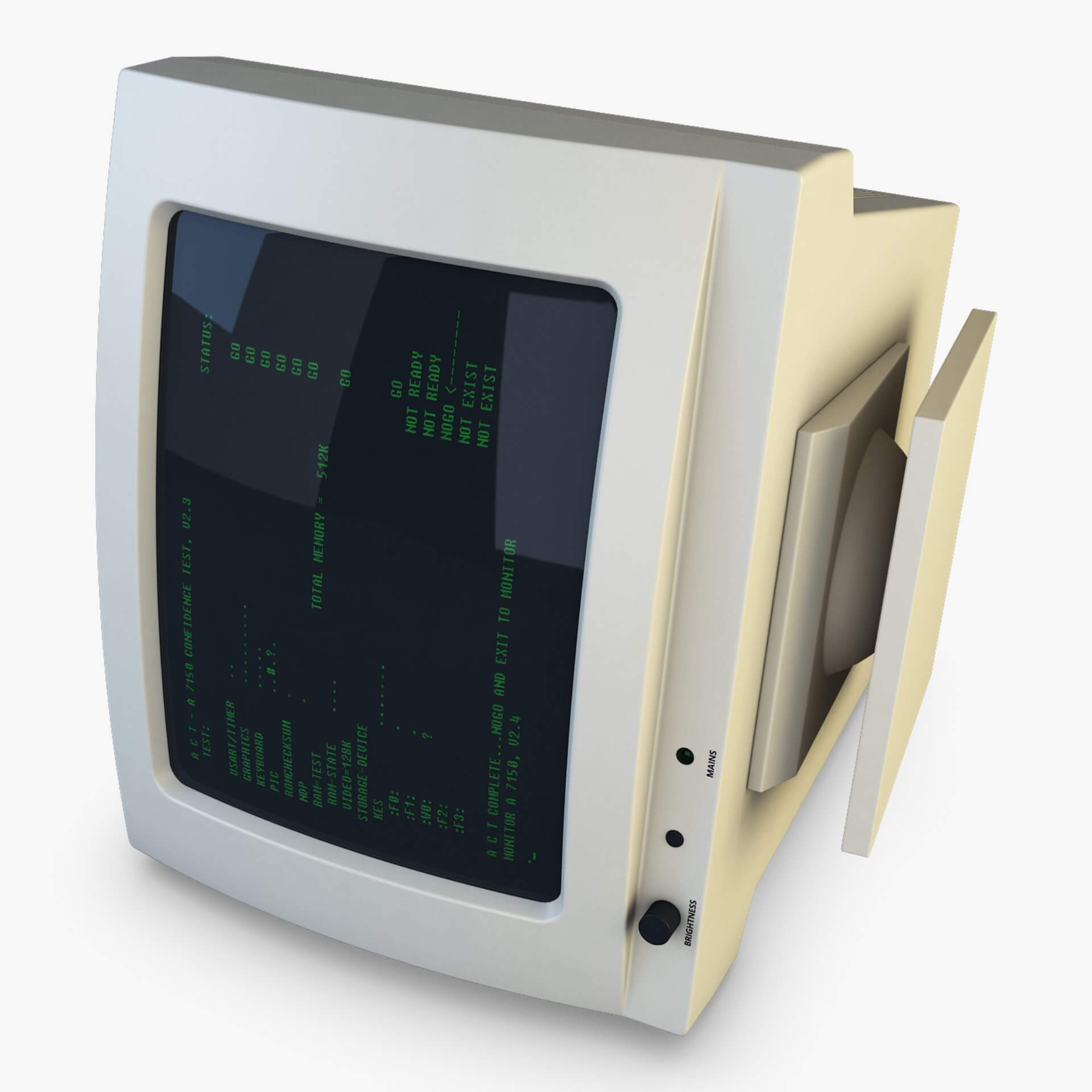 Retro Monitor Collection Volume 1 - 3D Model by Zurel