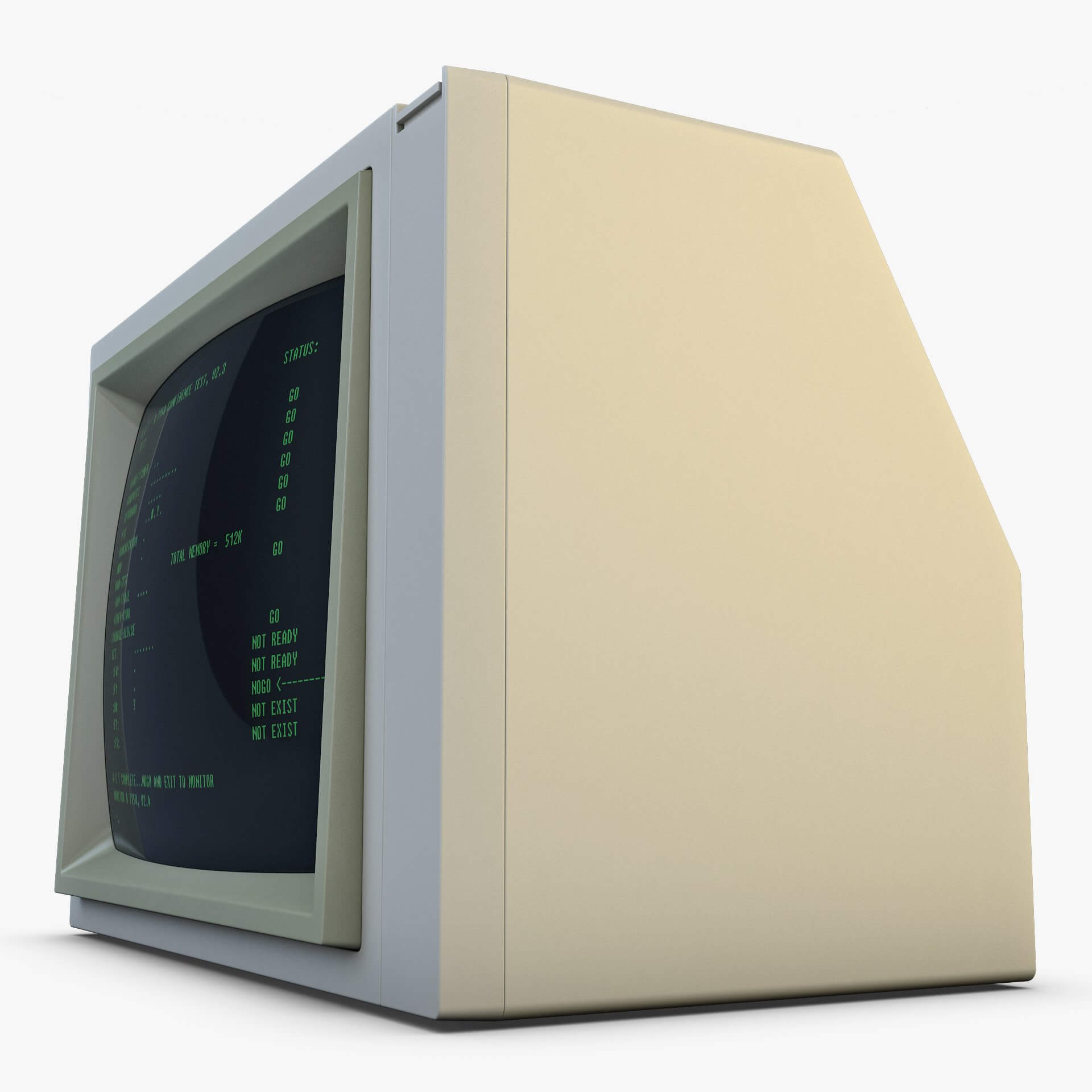 Retro Monitor Collection Volume 1 - 3D Model by Zurel