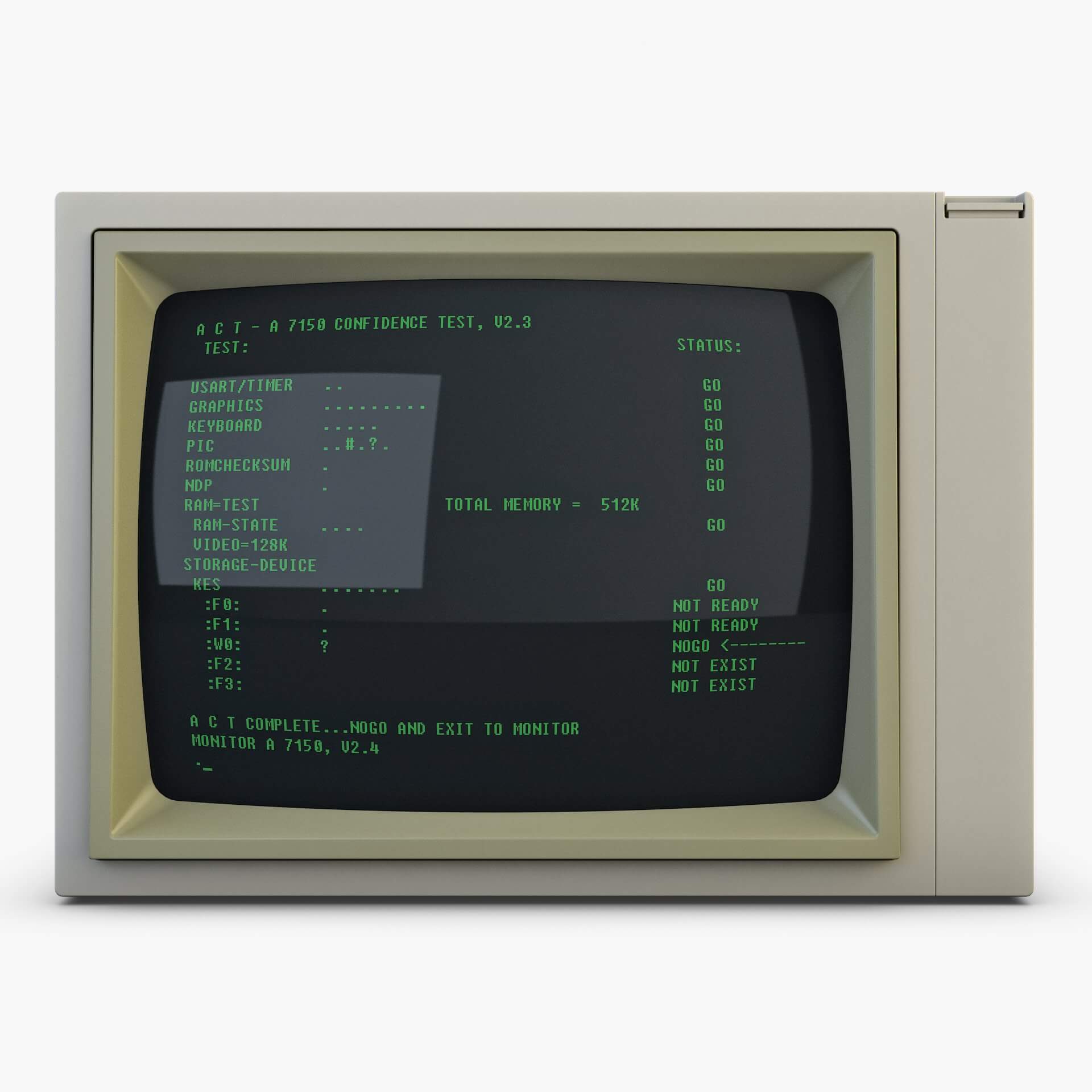 Retro Monitor Collection Volume 1 - 3D Model by Zurel