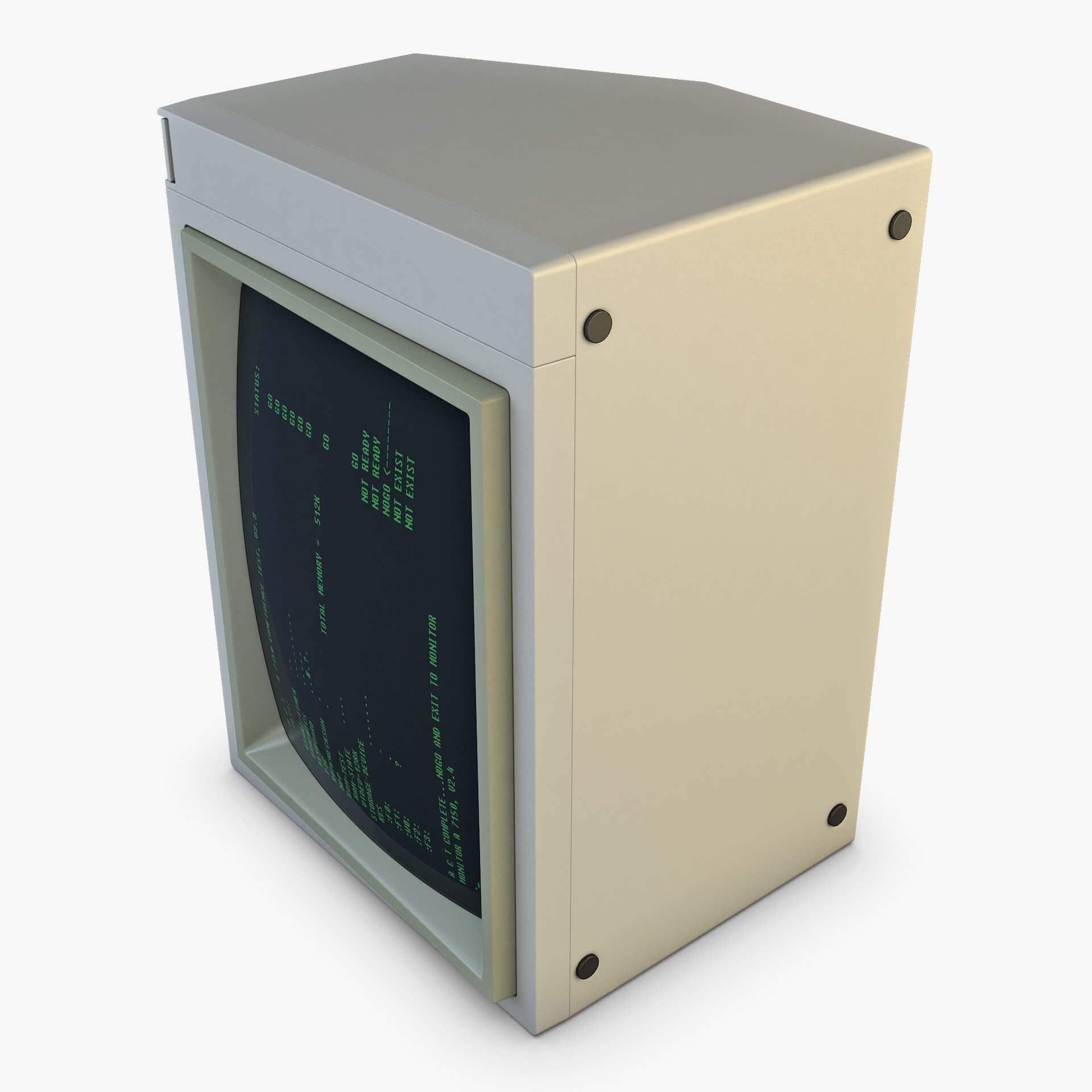 Retro Monitor Collection Volume 1 - 3D Model by Zurel