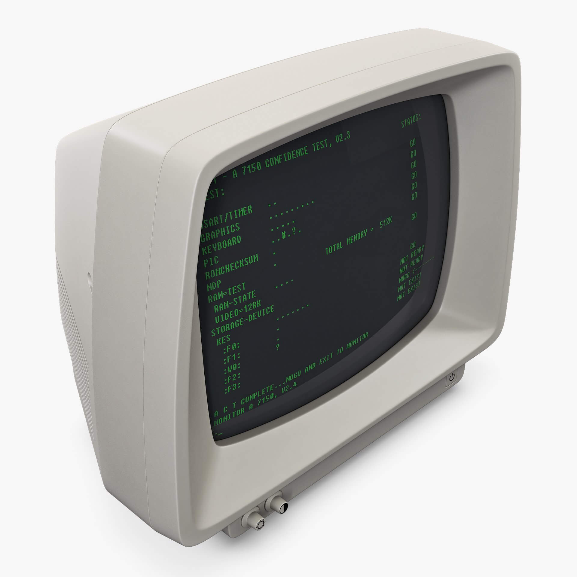 Retro Monitor Collection Volume 1 - 3D Model by Zurel
