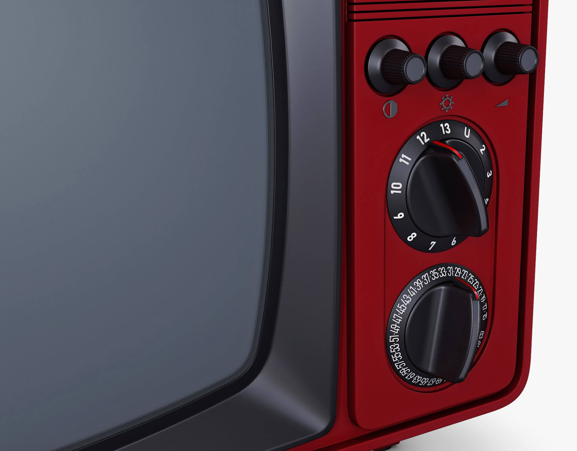 Retro Portable Television Collection Volume 1 - 3D Model by Zurel