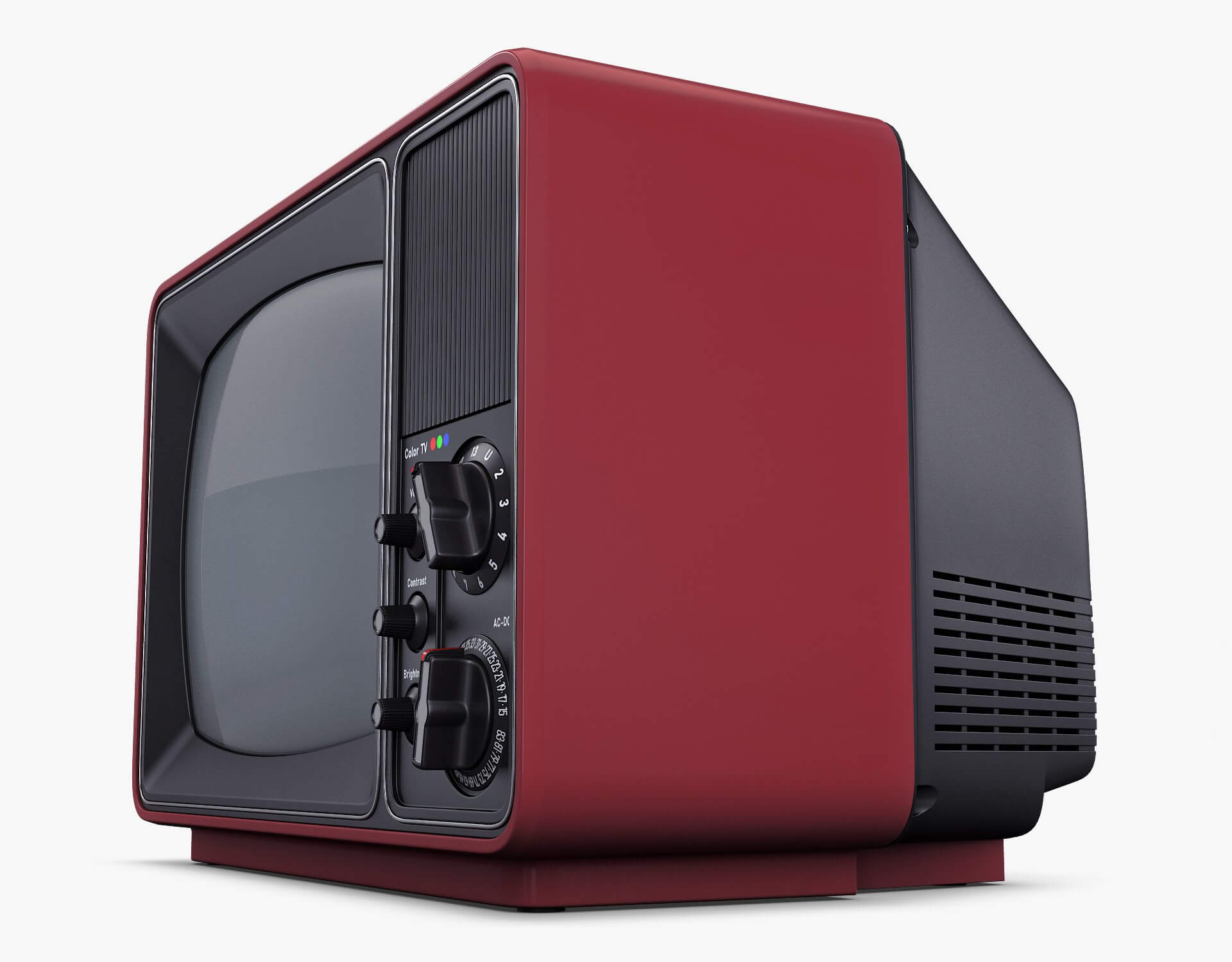 Retro Portable Television Collection Volume 1 - 3D Model by Zurel