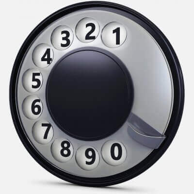 Rotary Phone Dial V 1 - 3D Model by Zurel