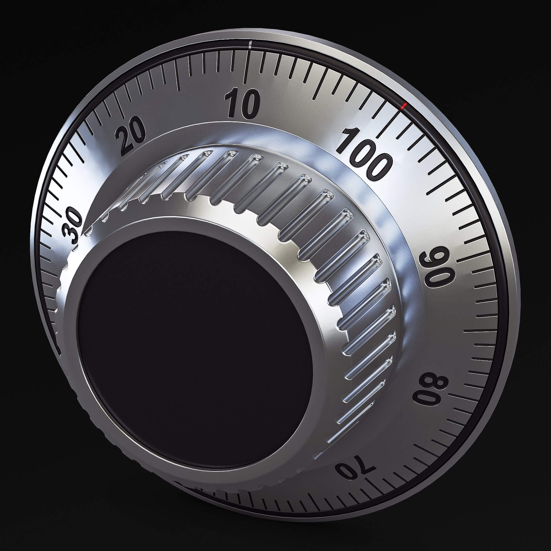 Rotation Mechanical Code Disk Lock V 1 - 3D Model by Zurel