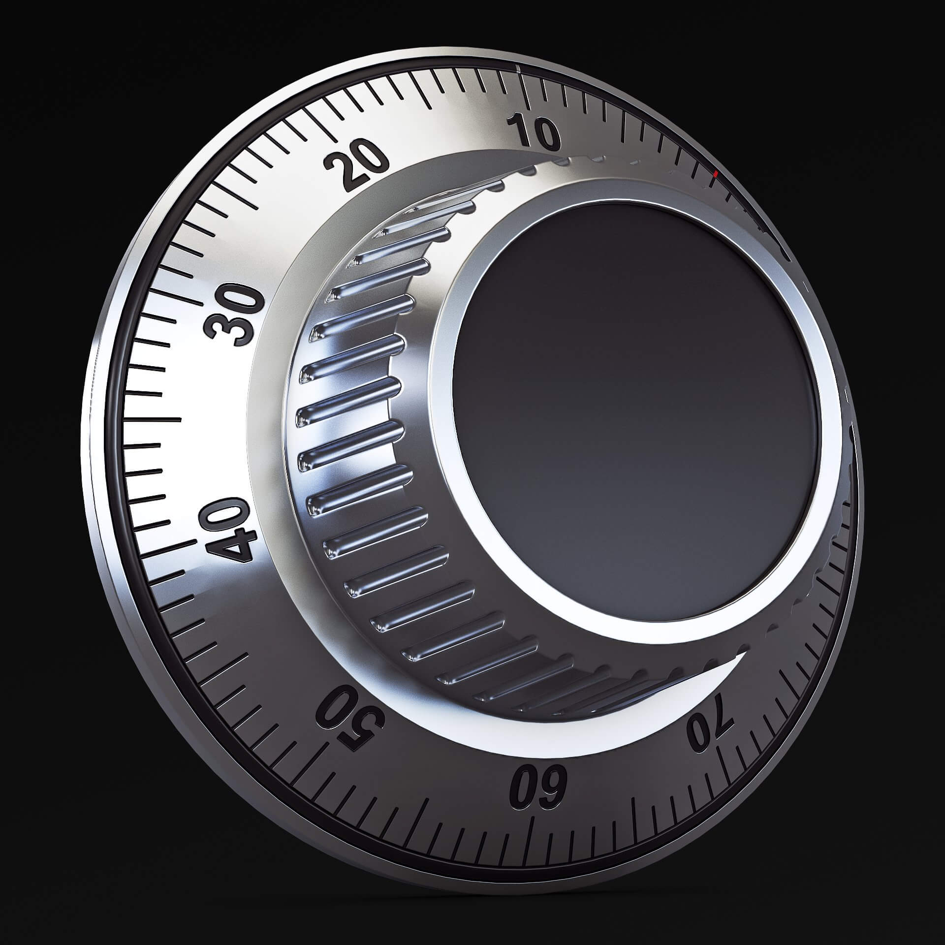 Rotation Mechanical Code Disk Lock V 1 - 3D Model by Zurel