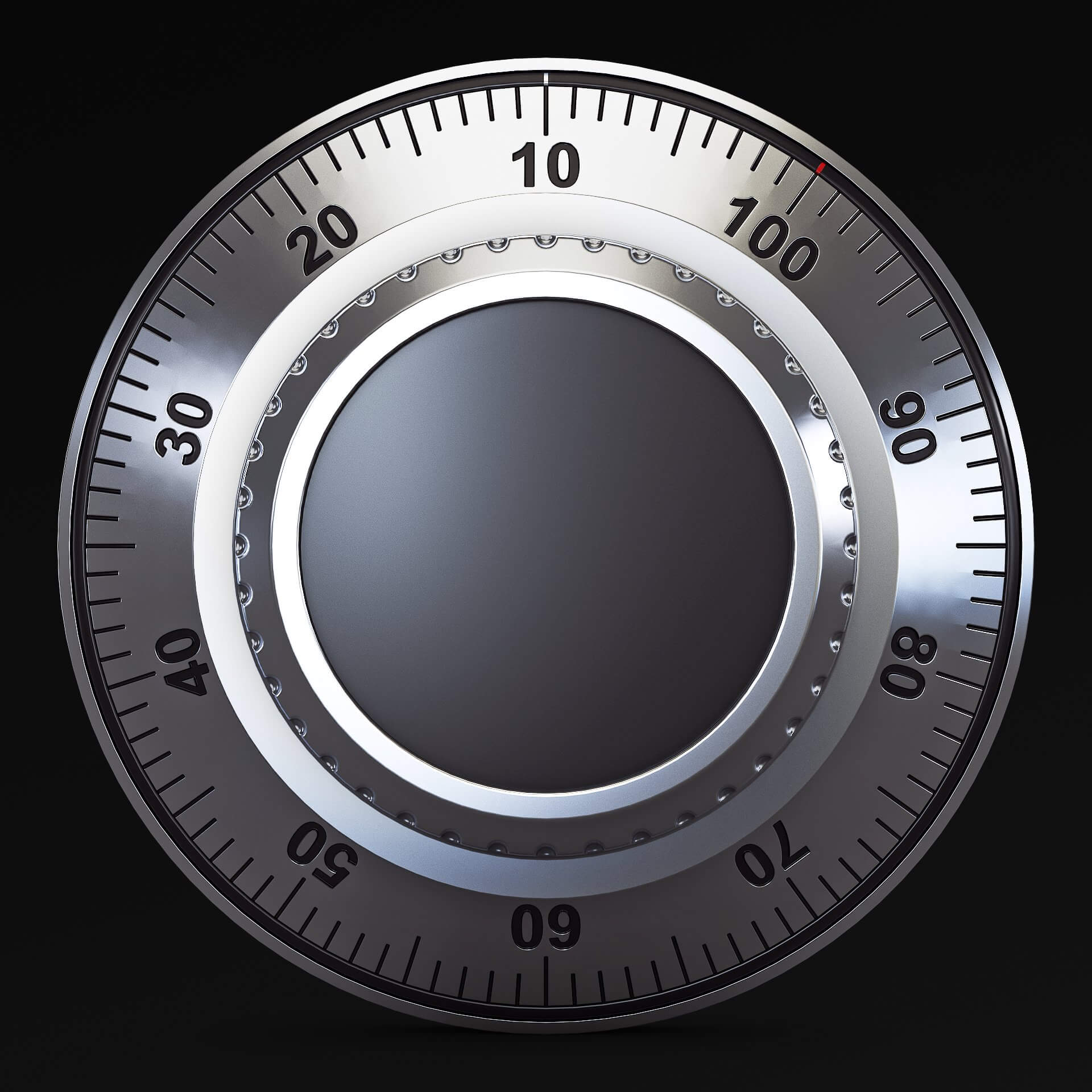 Rotation Mechanical Code Disk Lock V 1 - 3D Model by Zurel