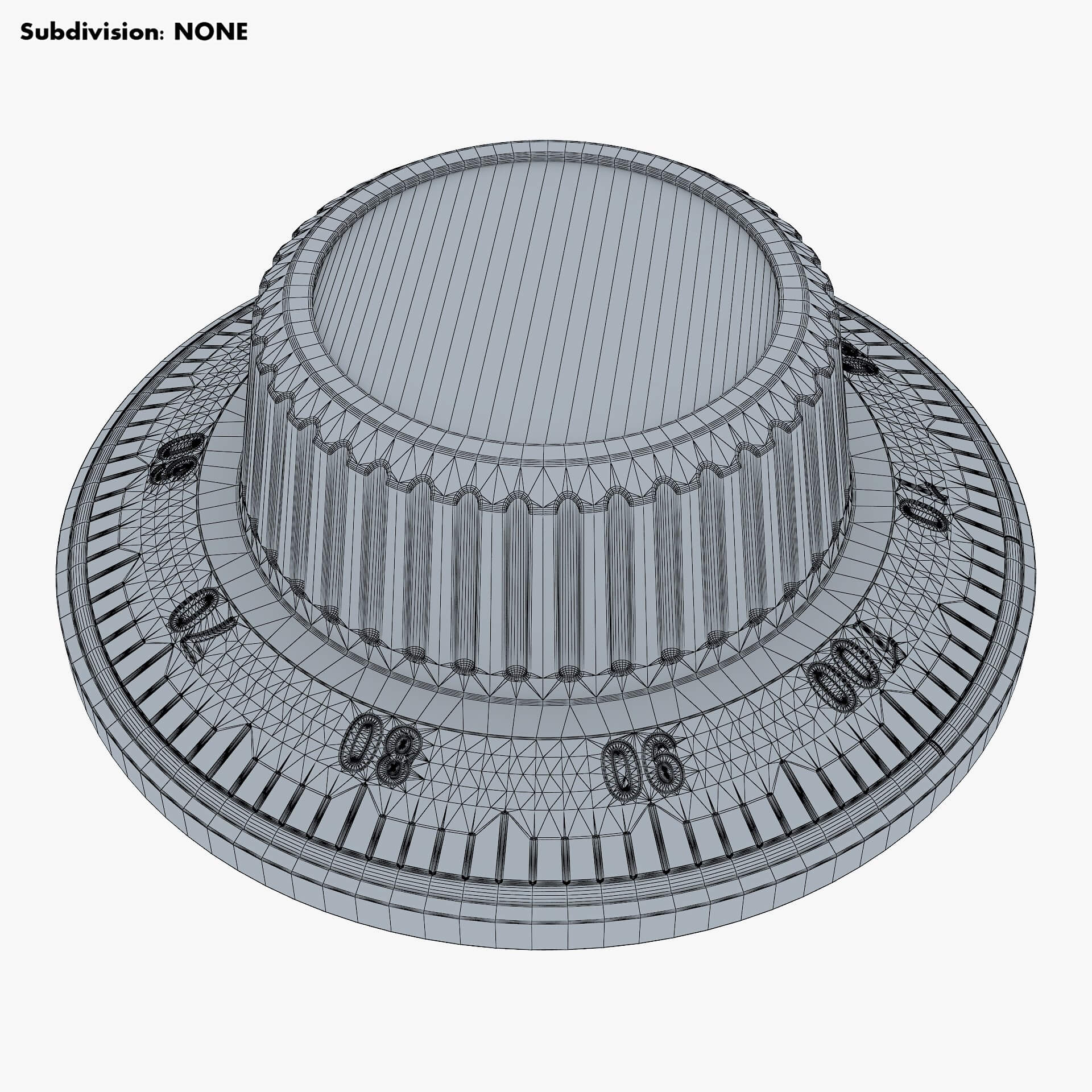 Rotation Mechanical Code Disk Lock V 1 - 3D Model by Zurel