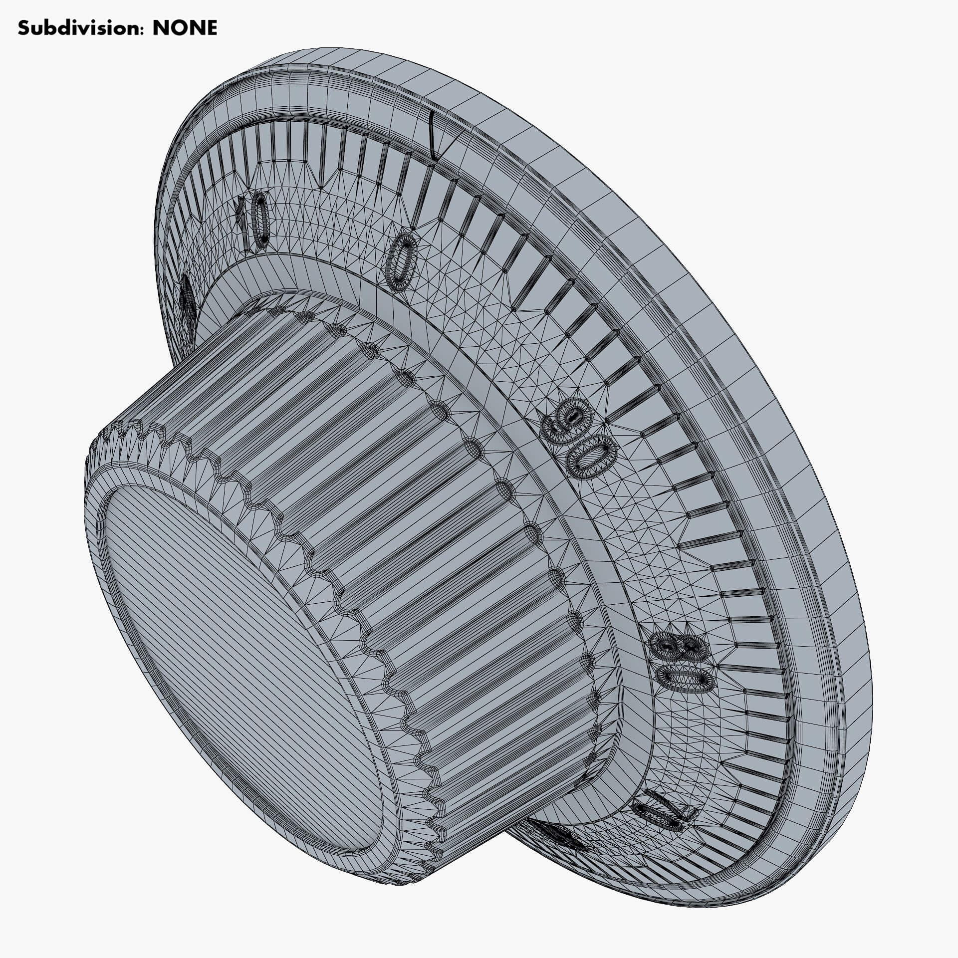 Rotation Mechanical Code Disk Lock V 2 - 3D Model by Zurel