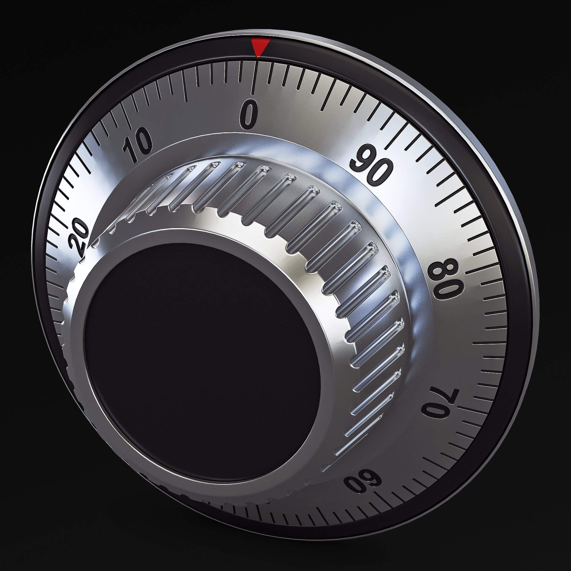 Rotation Mechanical Code Disk Lock V 2 - 3D Model by Zurel