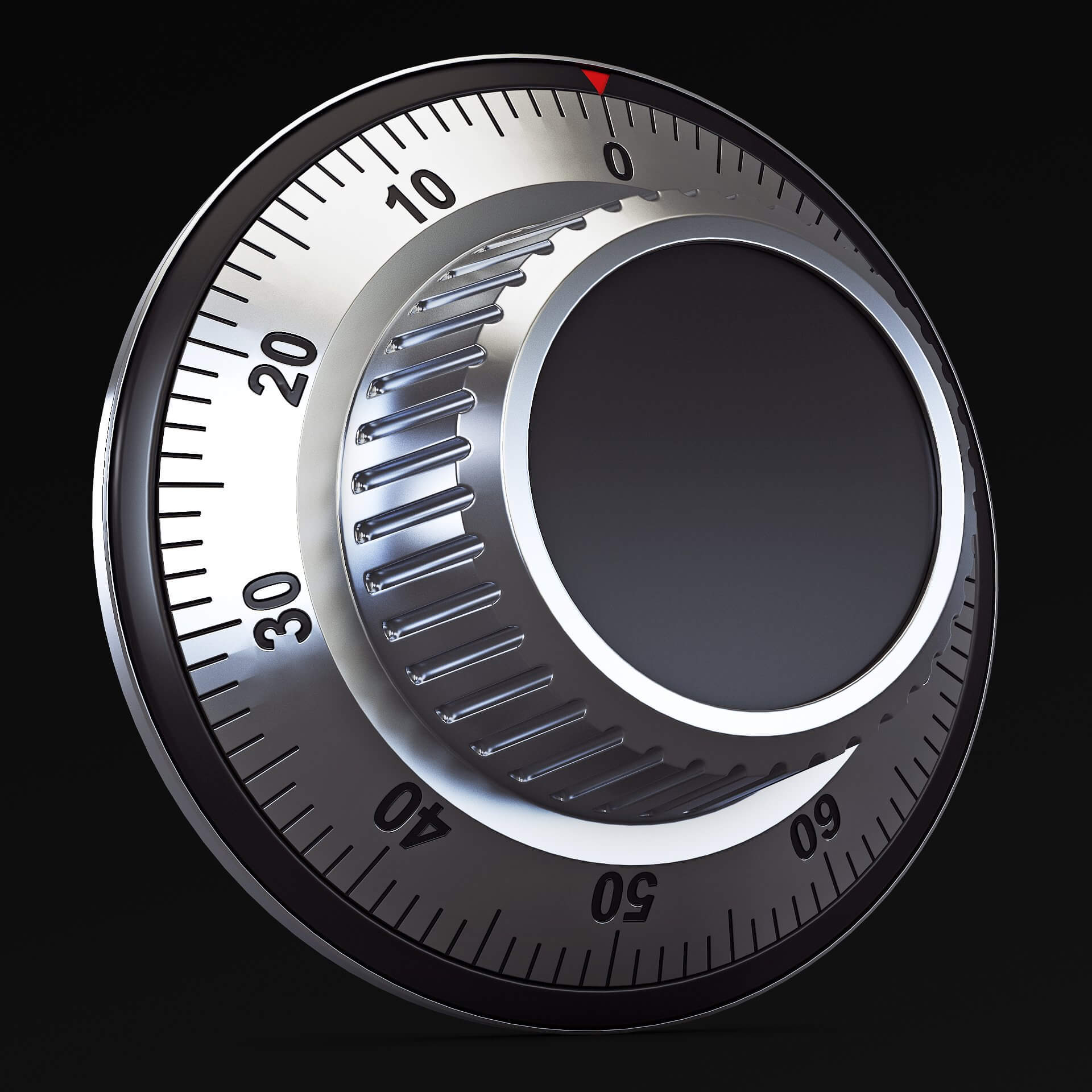 Rotation Mechanical Code Disk Lock V 2 - 3D Model by Zurel