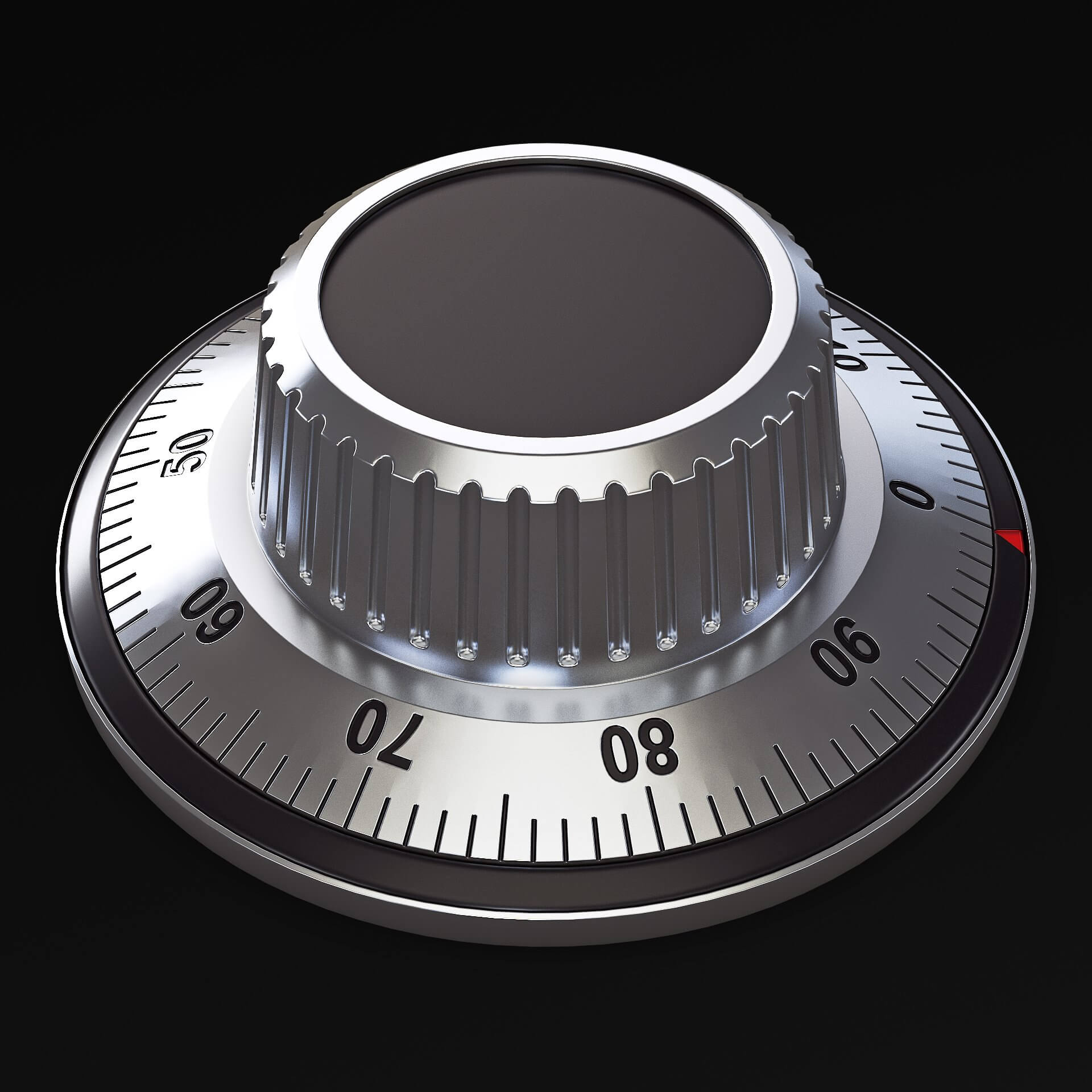 Rotation Mechanical Code Disk Lock V 2 - 3D Model by Zurel