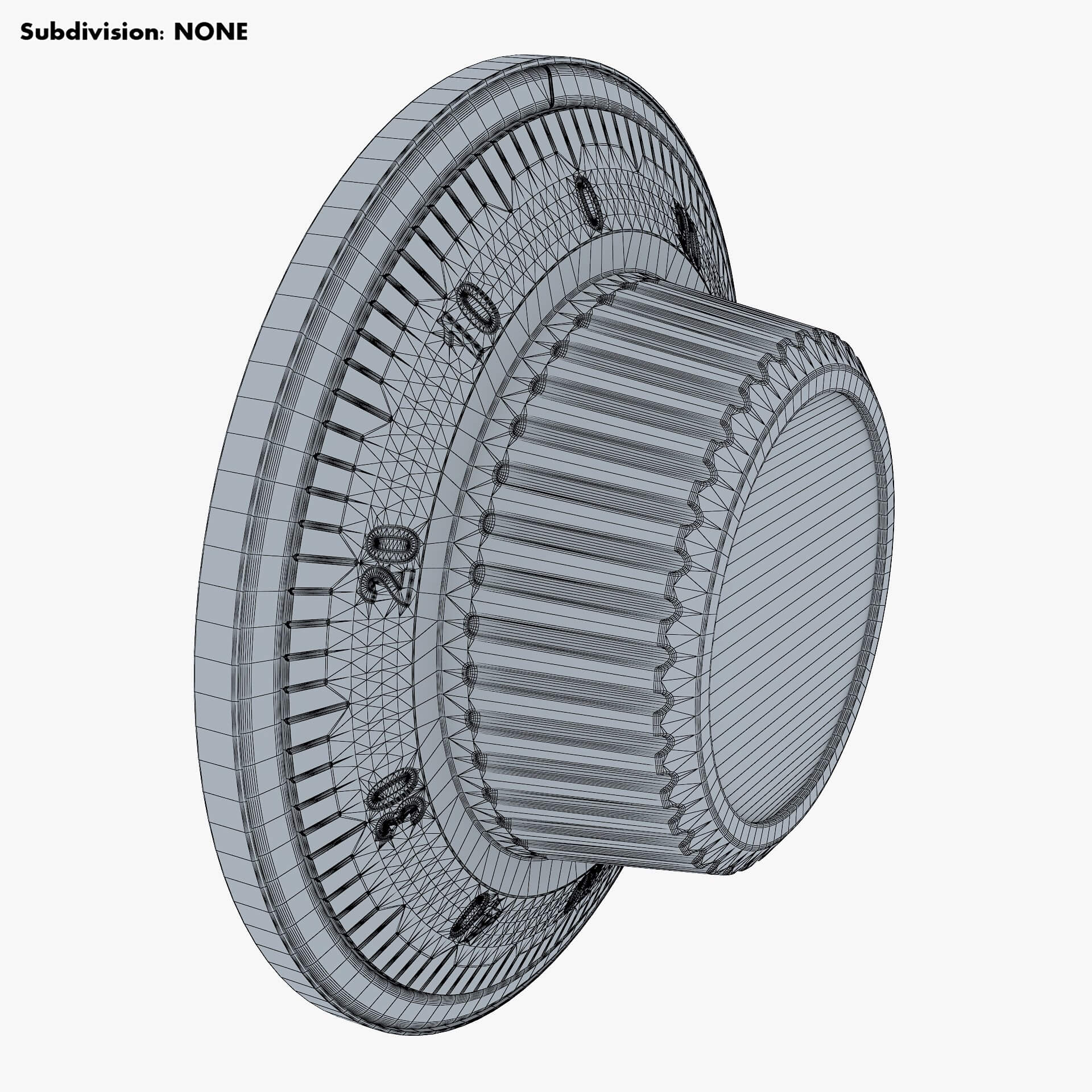 Rotation Mechanical Code Disk Lock V 2 - 3D Model by Zurel