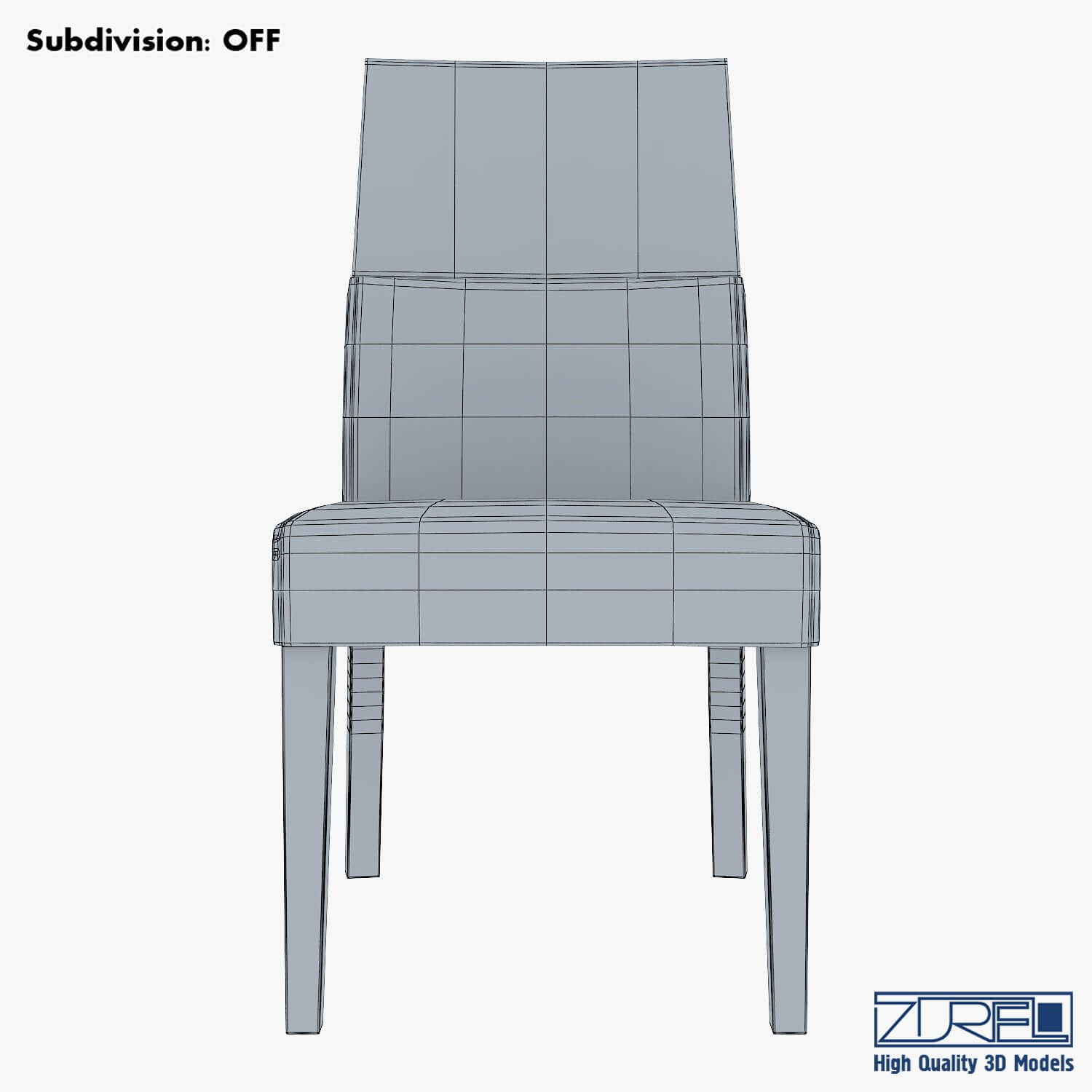 Rozalin Chair - 3D Model by Zurel