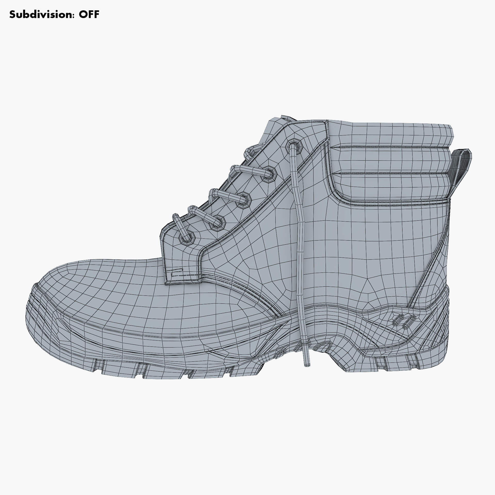 Safety Work Boots M 1 - 3D Model by Zurel