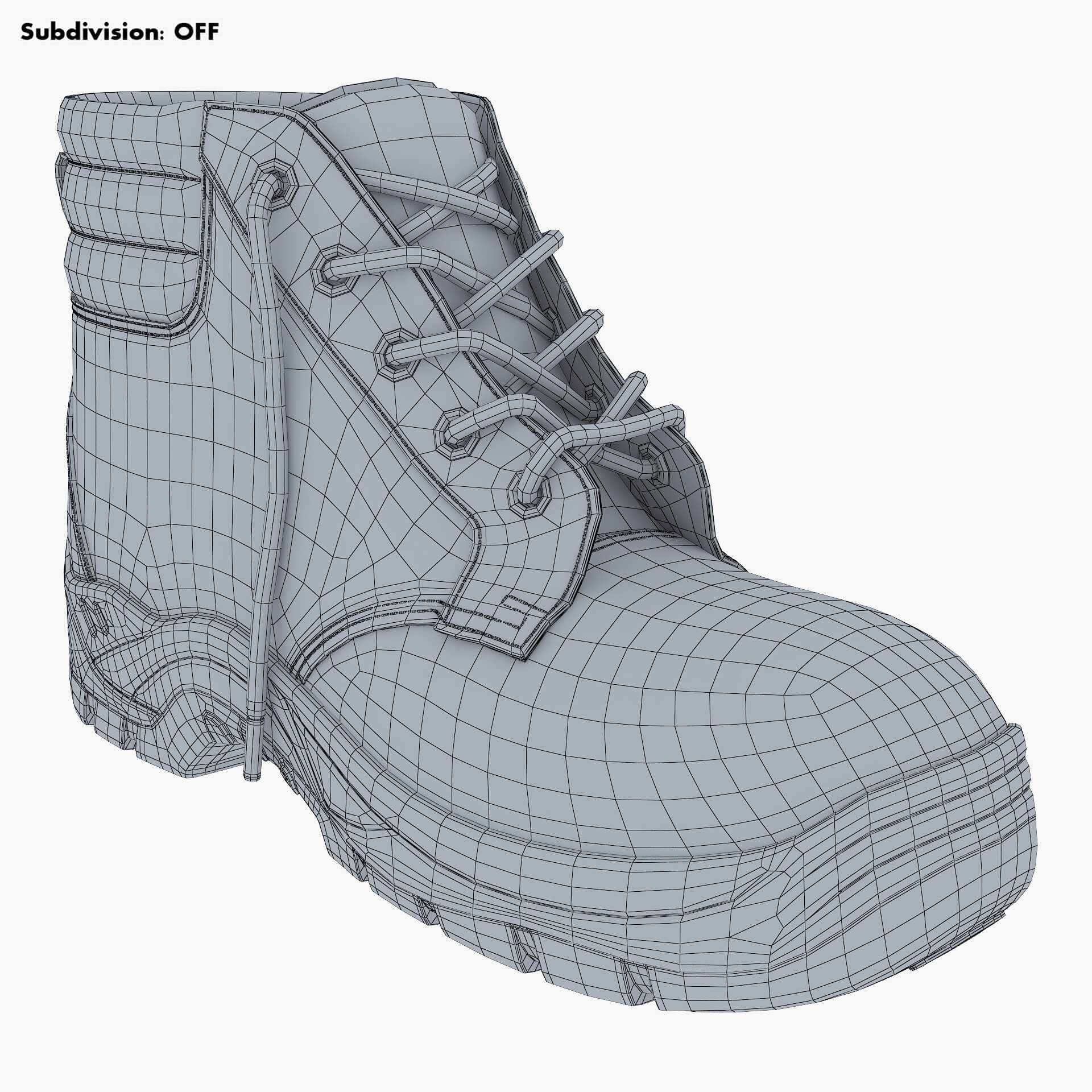 Safety Work Boots M 1 - 3D Model by Zurel