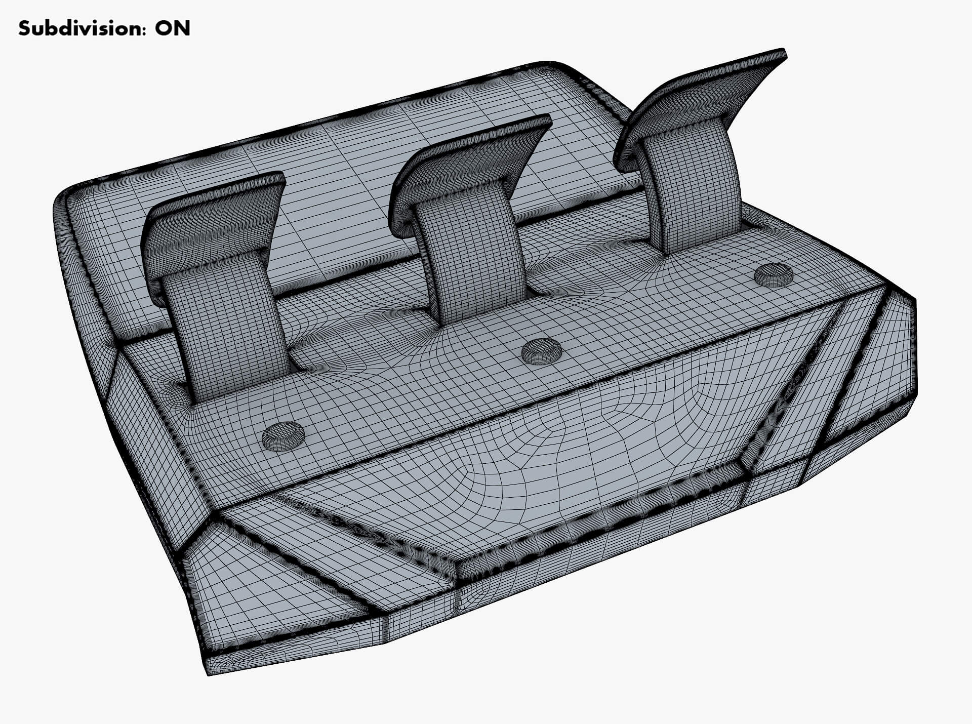 Simple Simulator Game Racing Pedals M 1 - 3D Model by Zurel