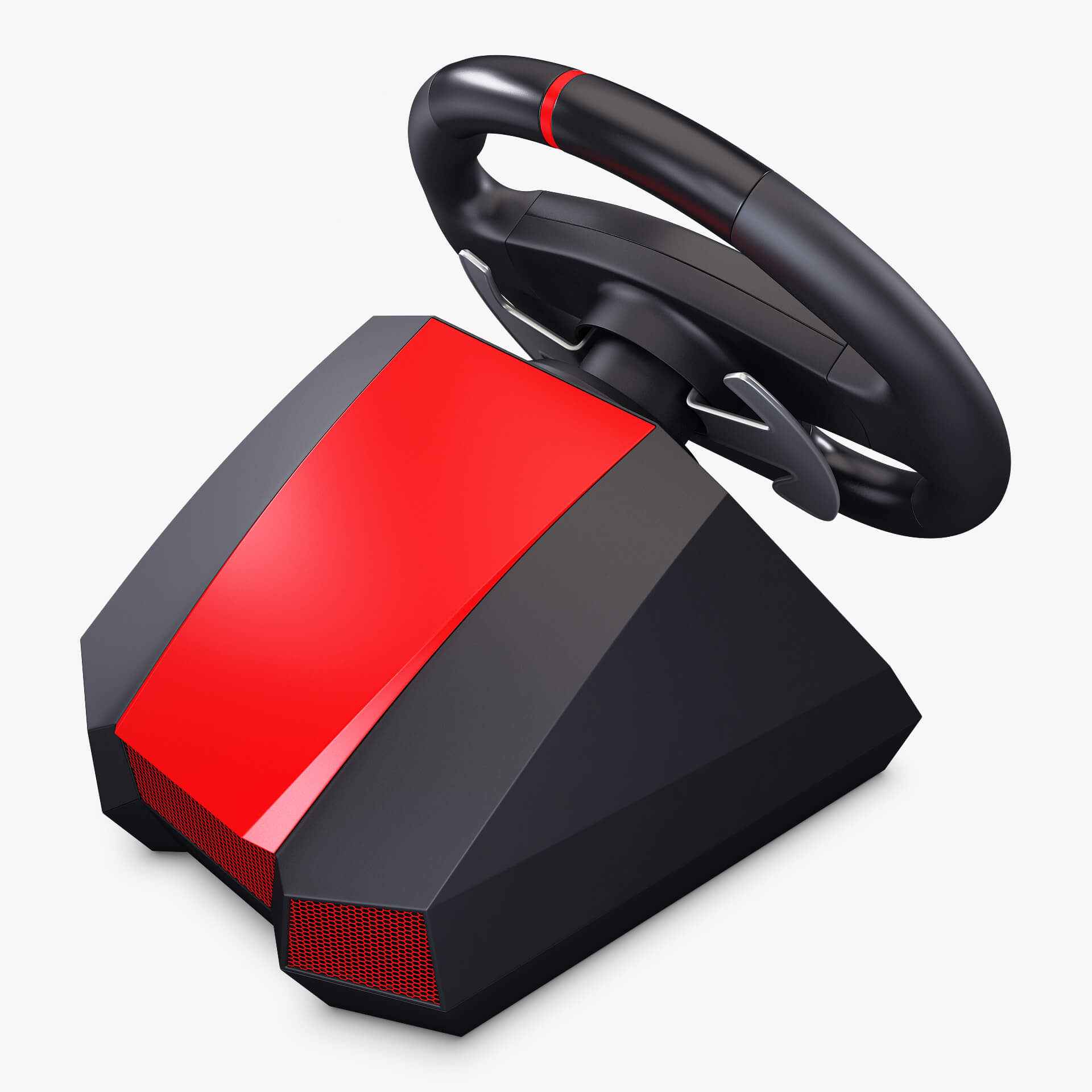 Simple Steering Wheel Game Control M 1 - 3D Model by Zurel