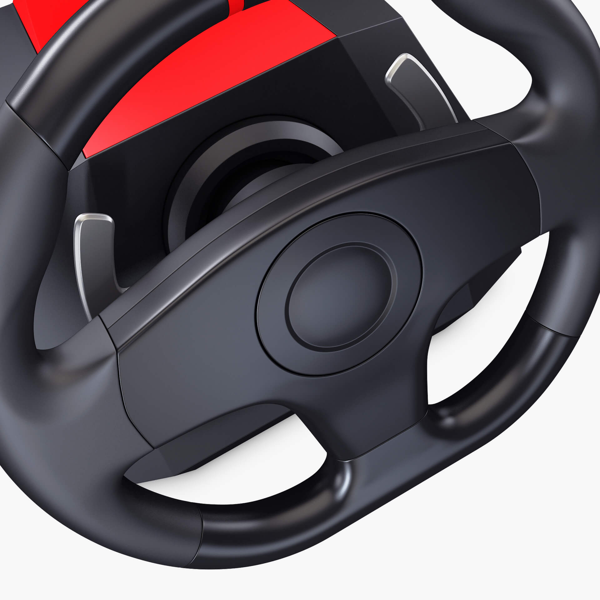 Simple Steering Wheel Game Control M 1 - 3D Model by Zurel