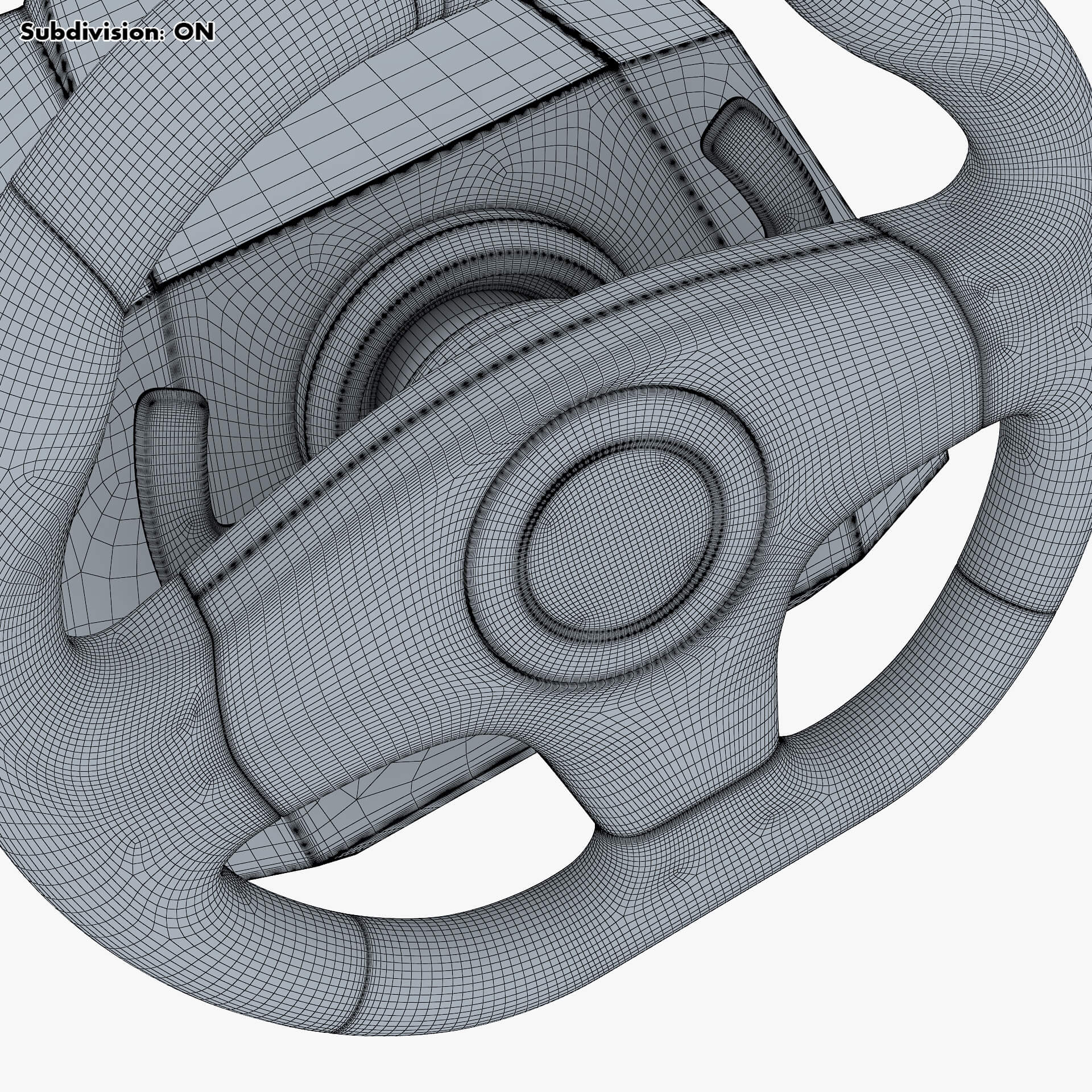 Simple Steering Wheel Game Control M 1 - 3D Model by Zurel