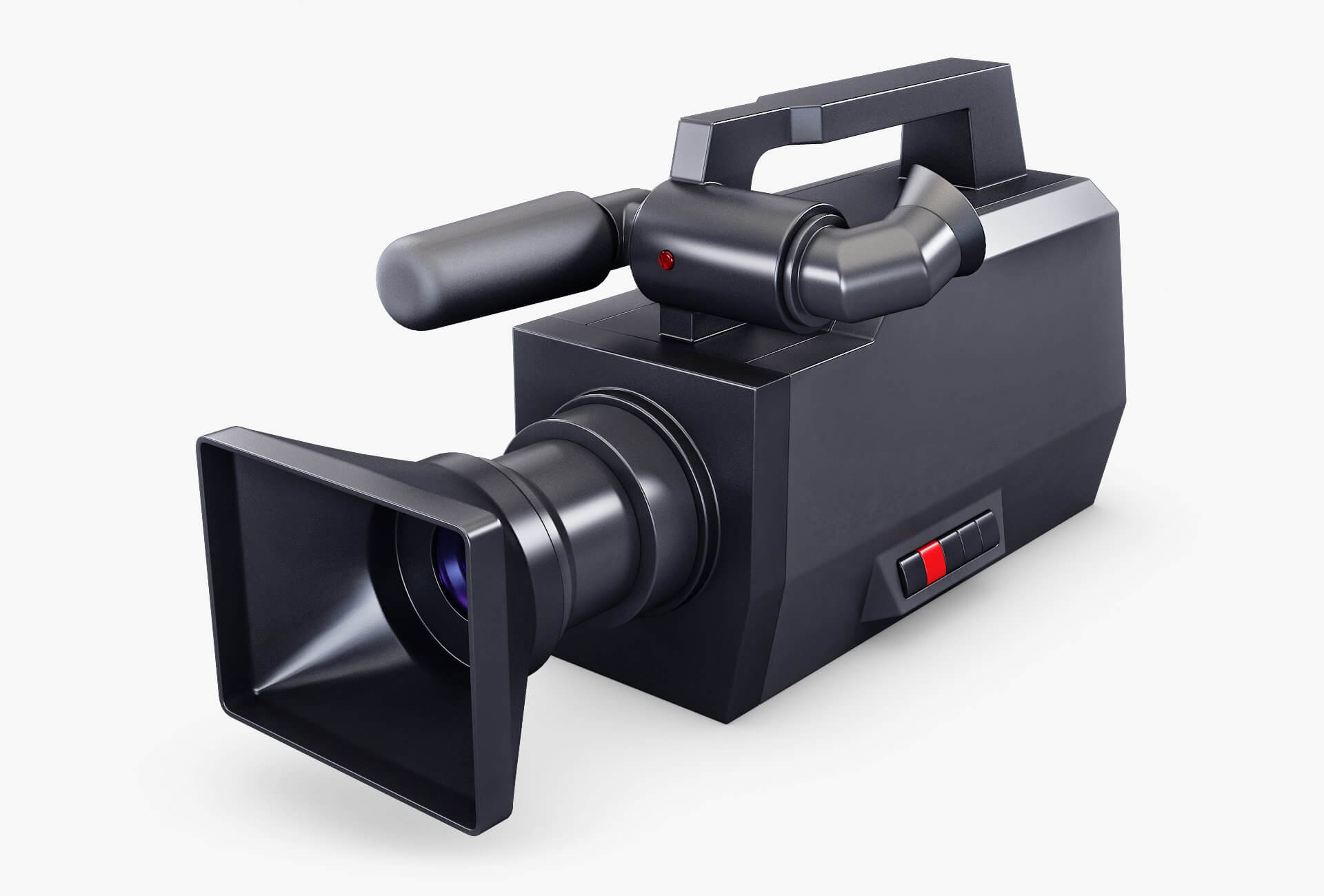 Simple Video Camera V 1 - 3D Model by Zurel