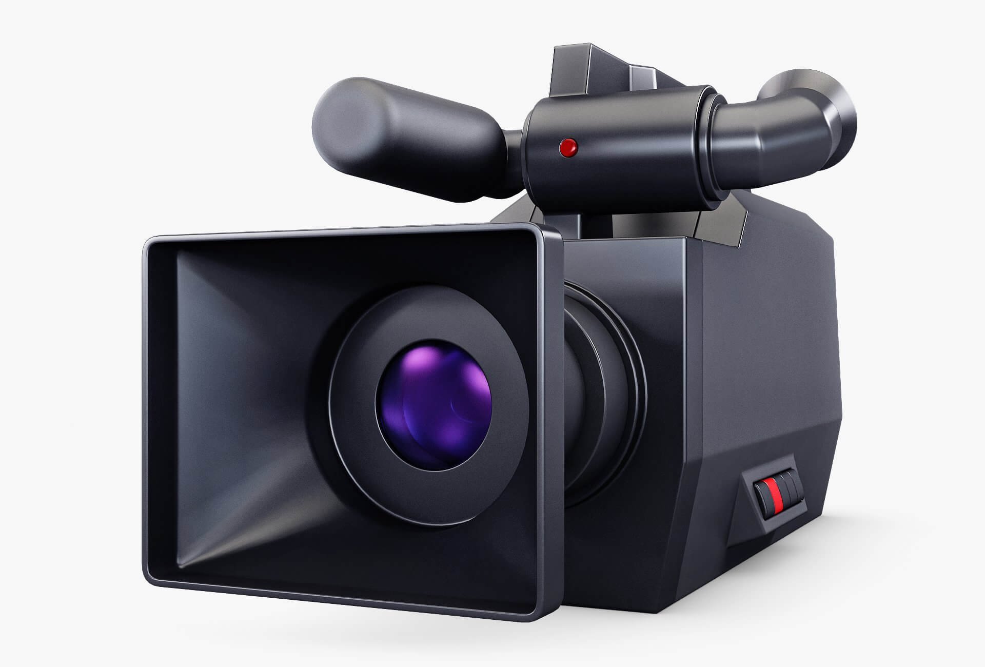 Simple Video Camera V 1 - 3D Model by Zurel