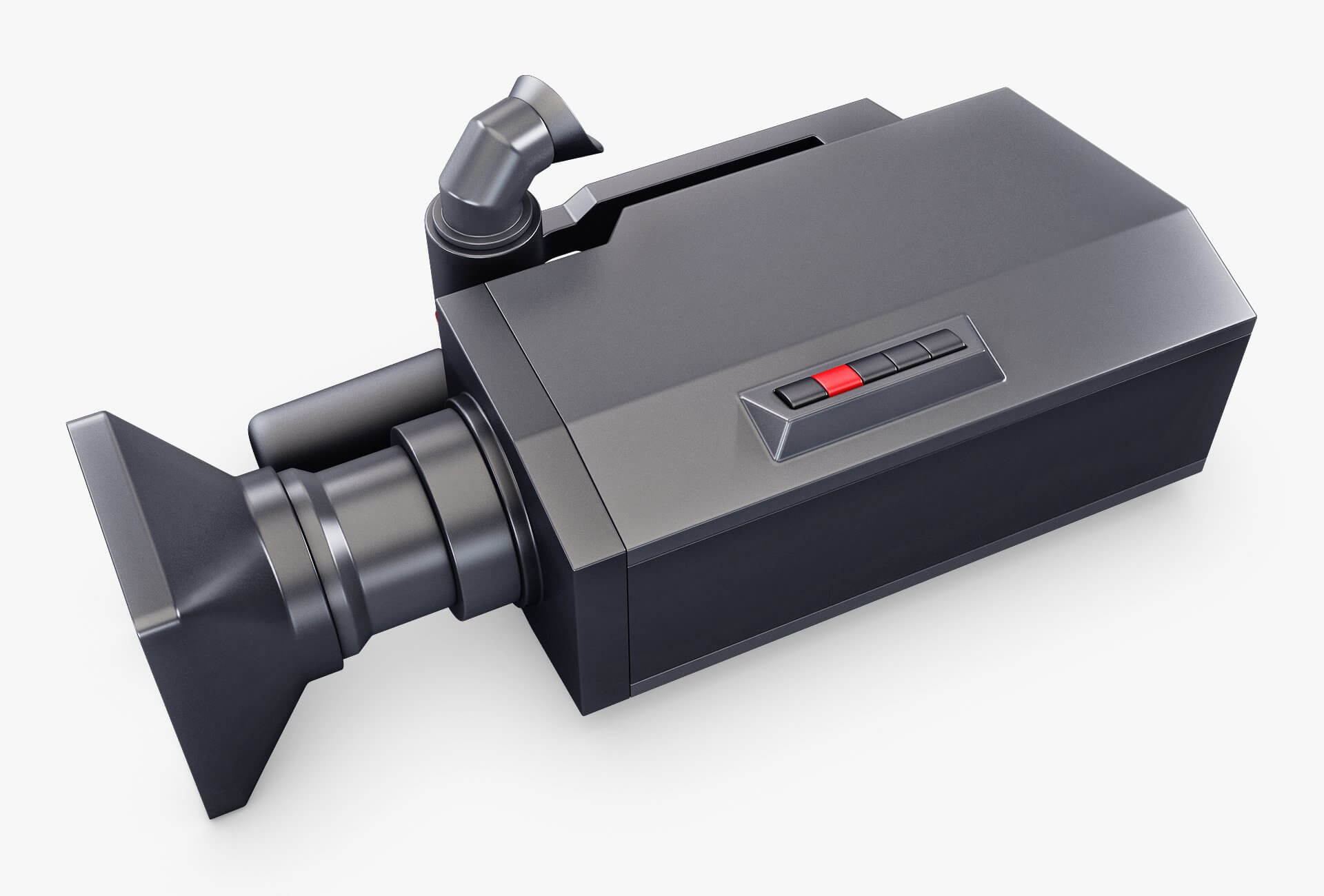 Simple Video Camera V 1 - 3D Model by Zurel