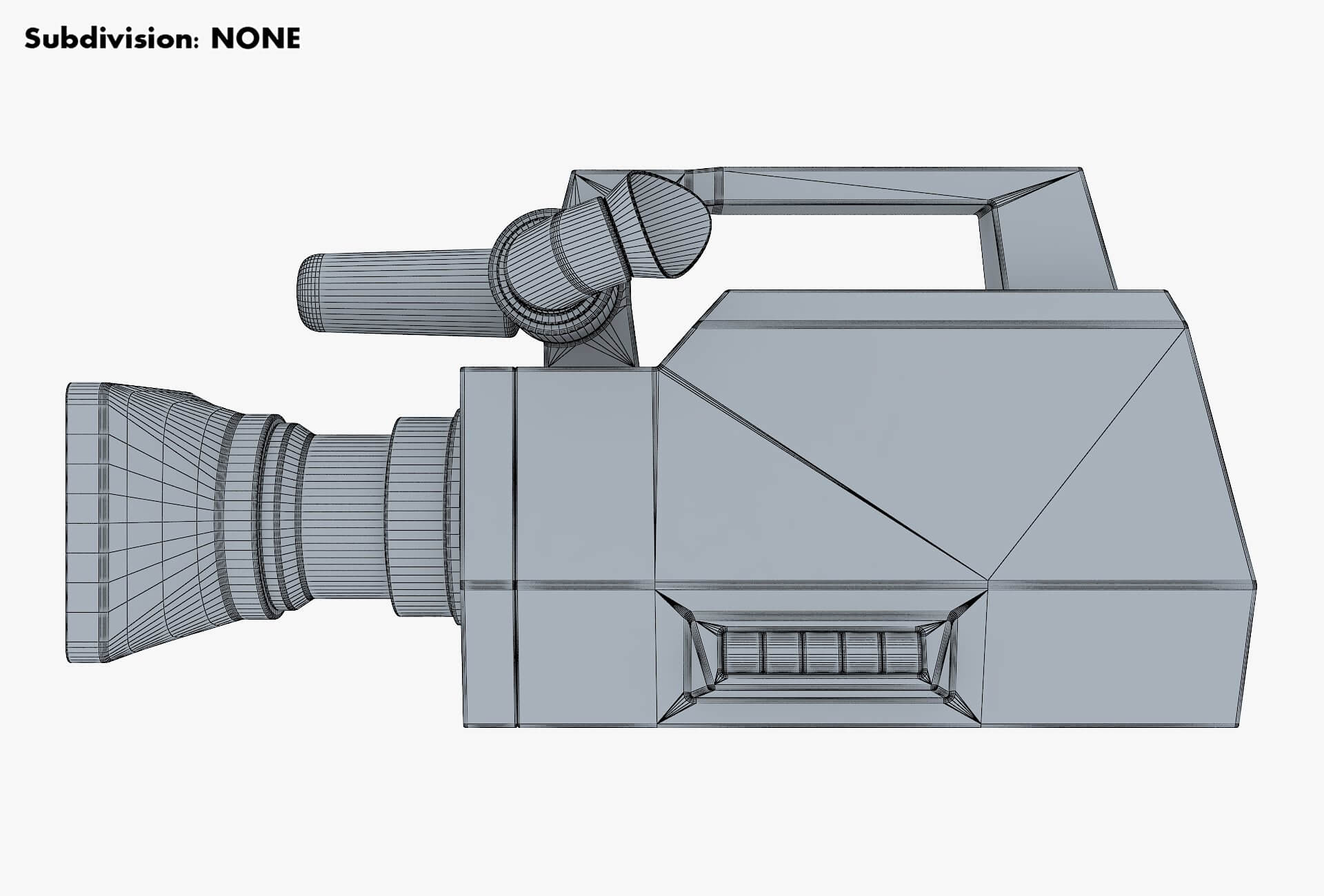 Simple Video Camera V 1 - 3D Model by Zurel