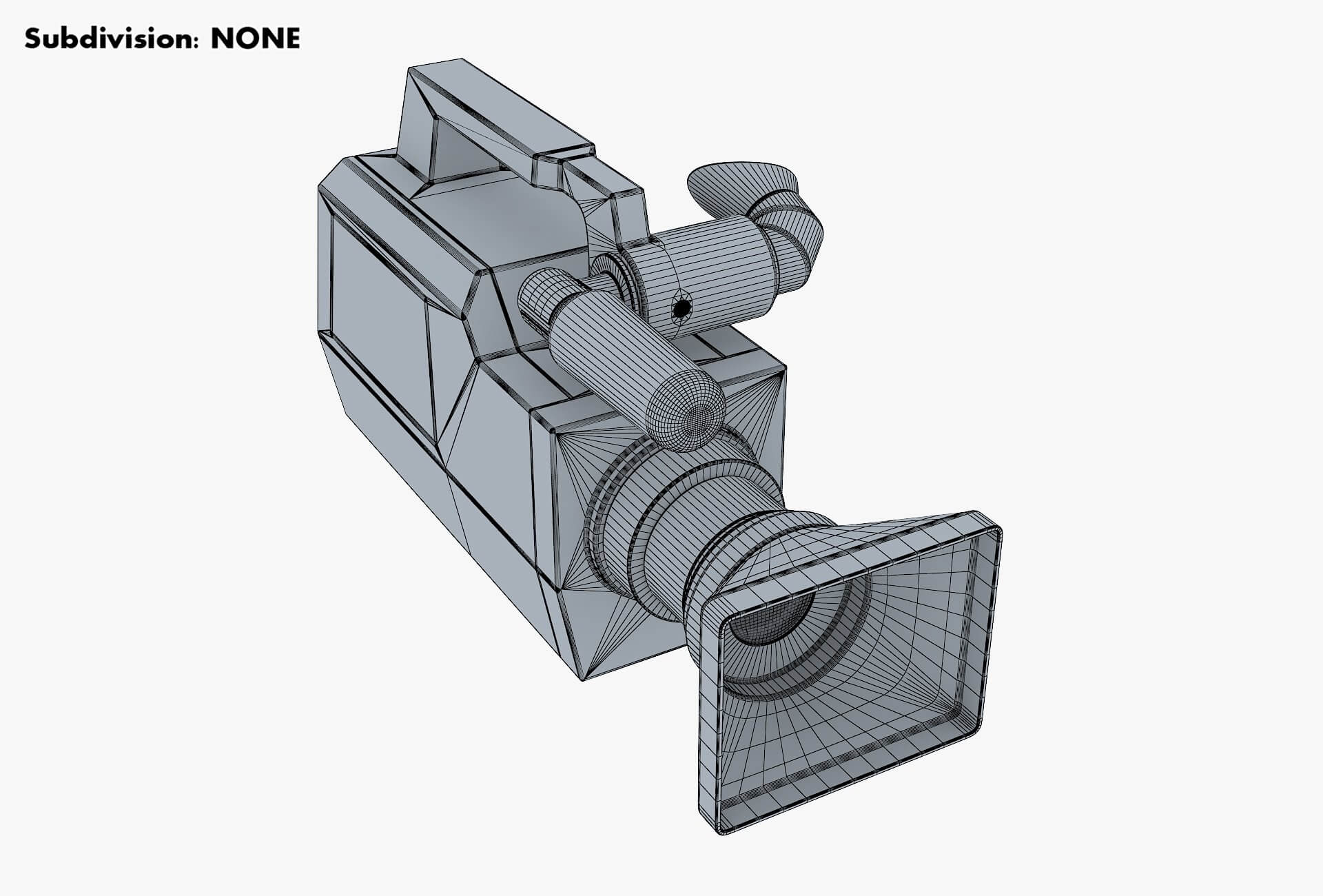 Simple Video Camera V 1 - 3D Model by Zurel