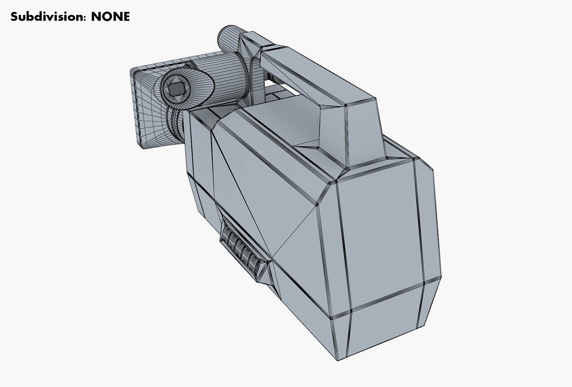 Simple Video Camera V 1 - 3D Model by Zurel