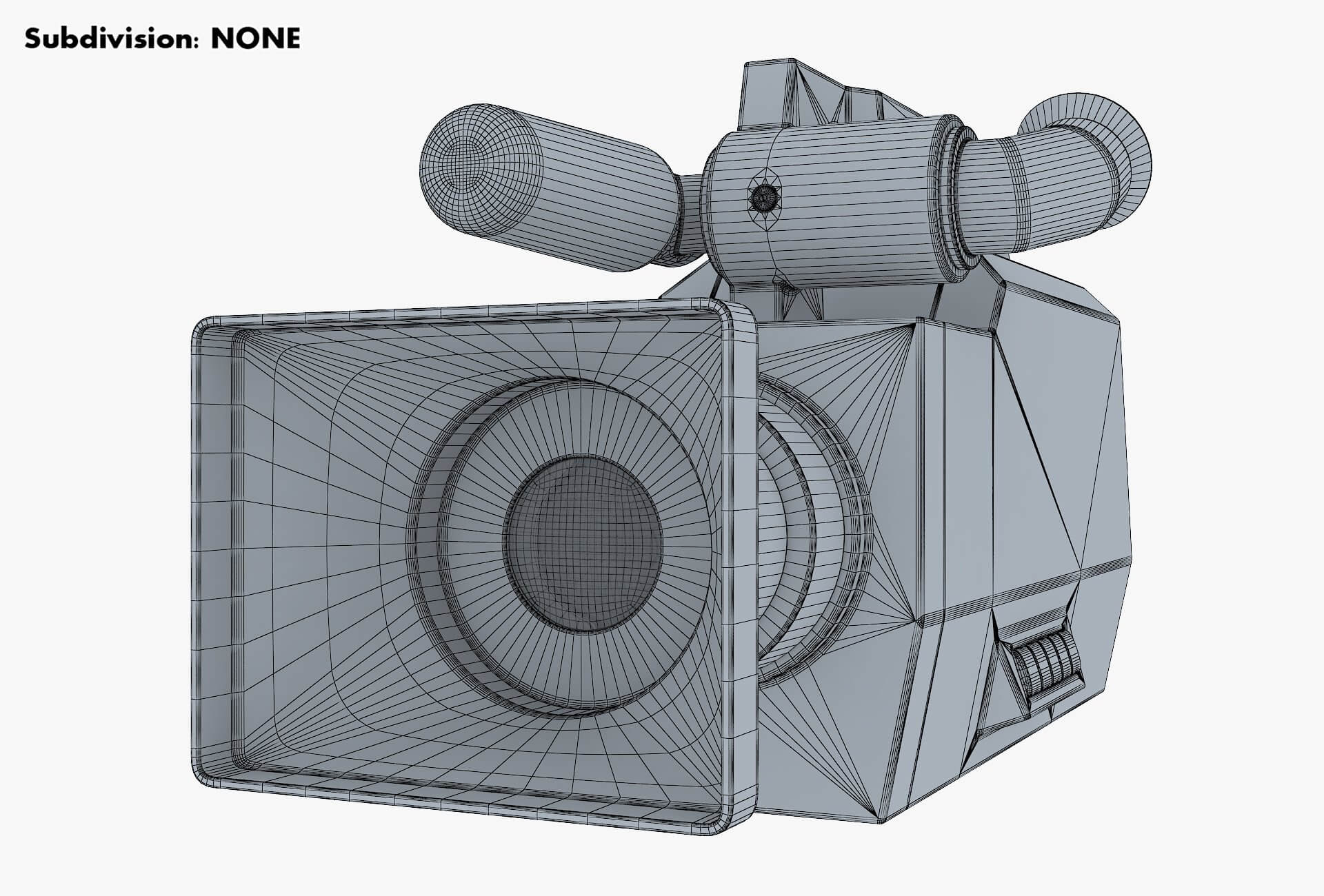 Simple Video Camera V 1 - 3D Model by Zurel