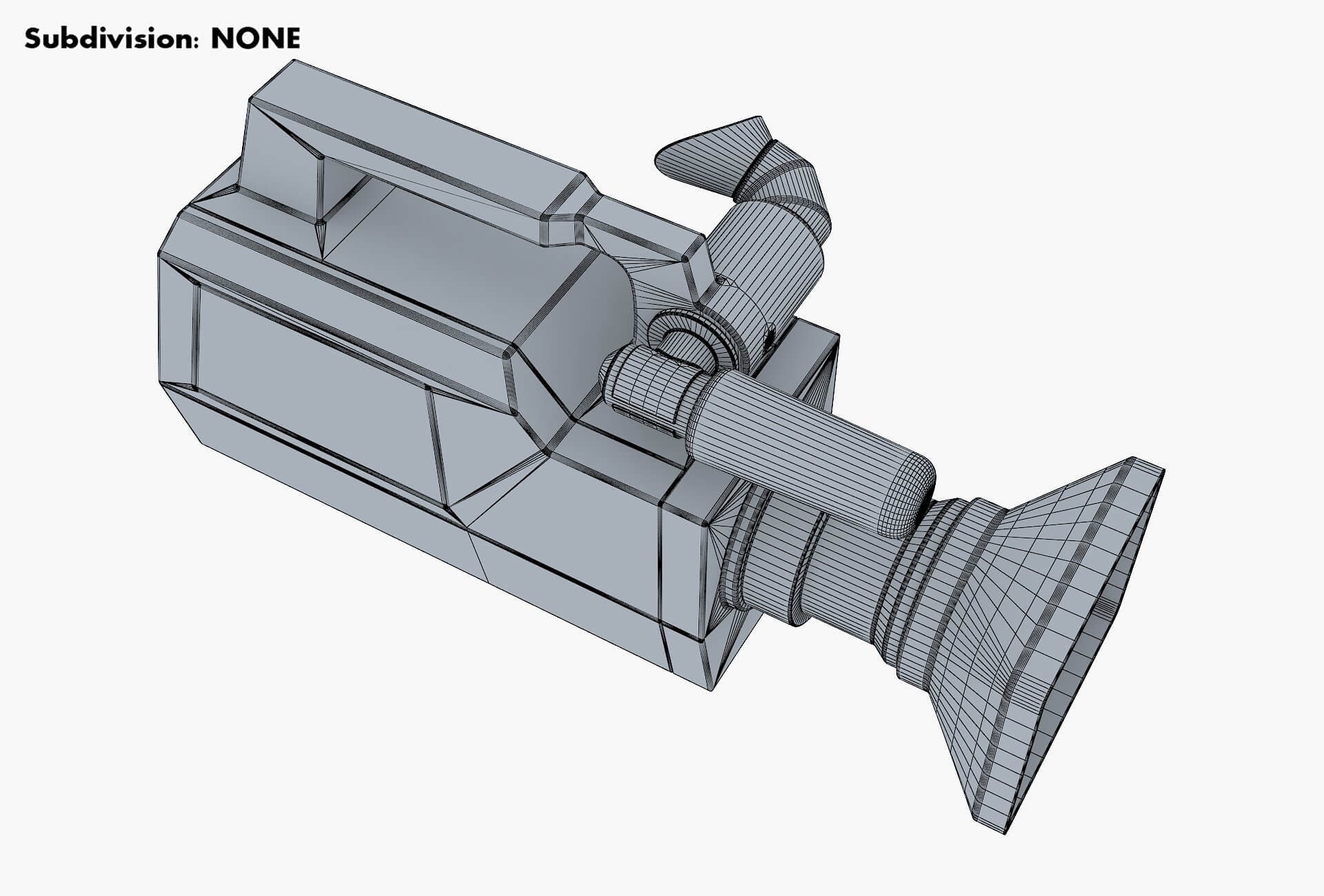 Simple Video Camera V 1 - 3D Model by Zurel