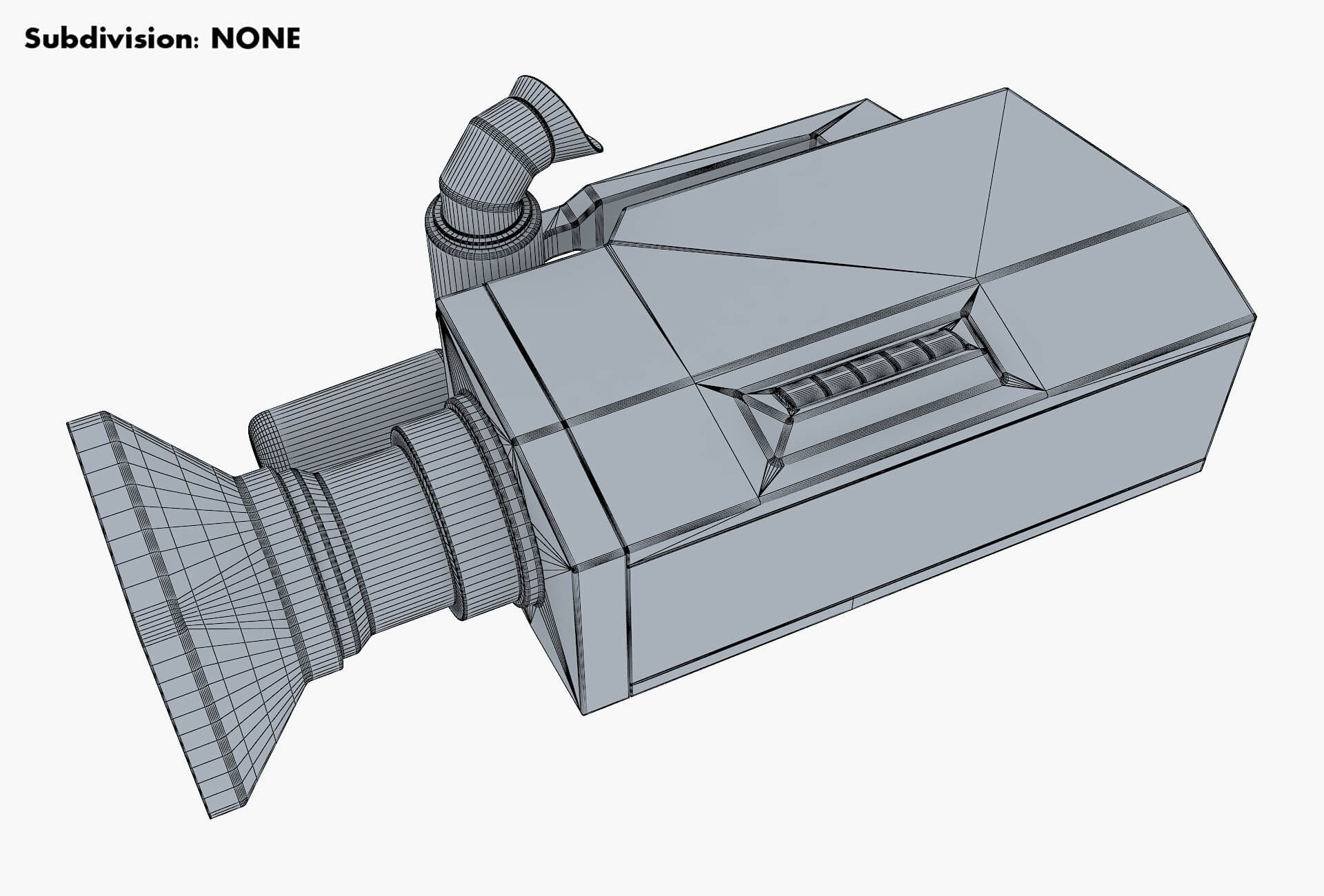 Simple Video Camera V 1 - 3D Model by Zurel