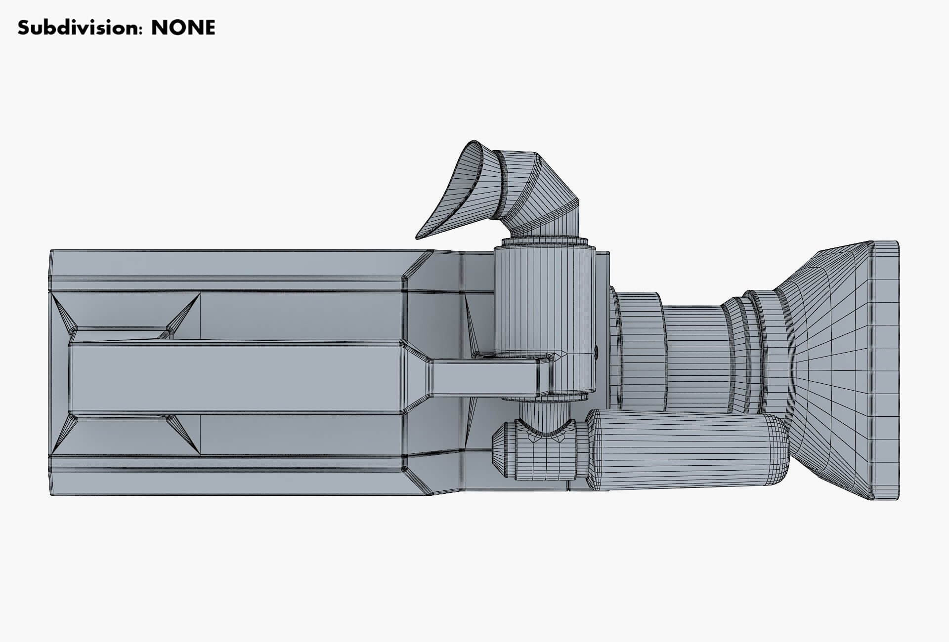 Simple Video Camera V 1 - 3D Model by Zurel