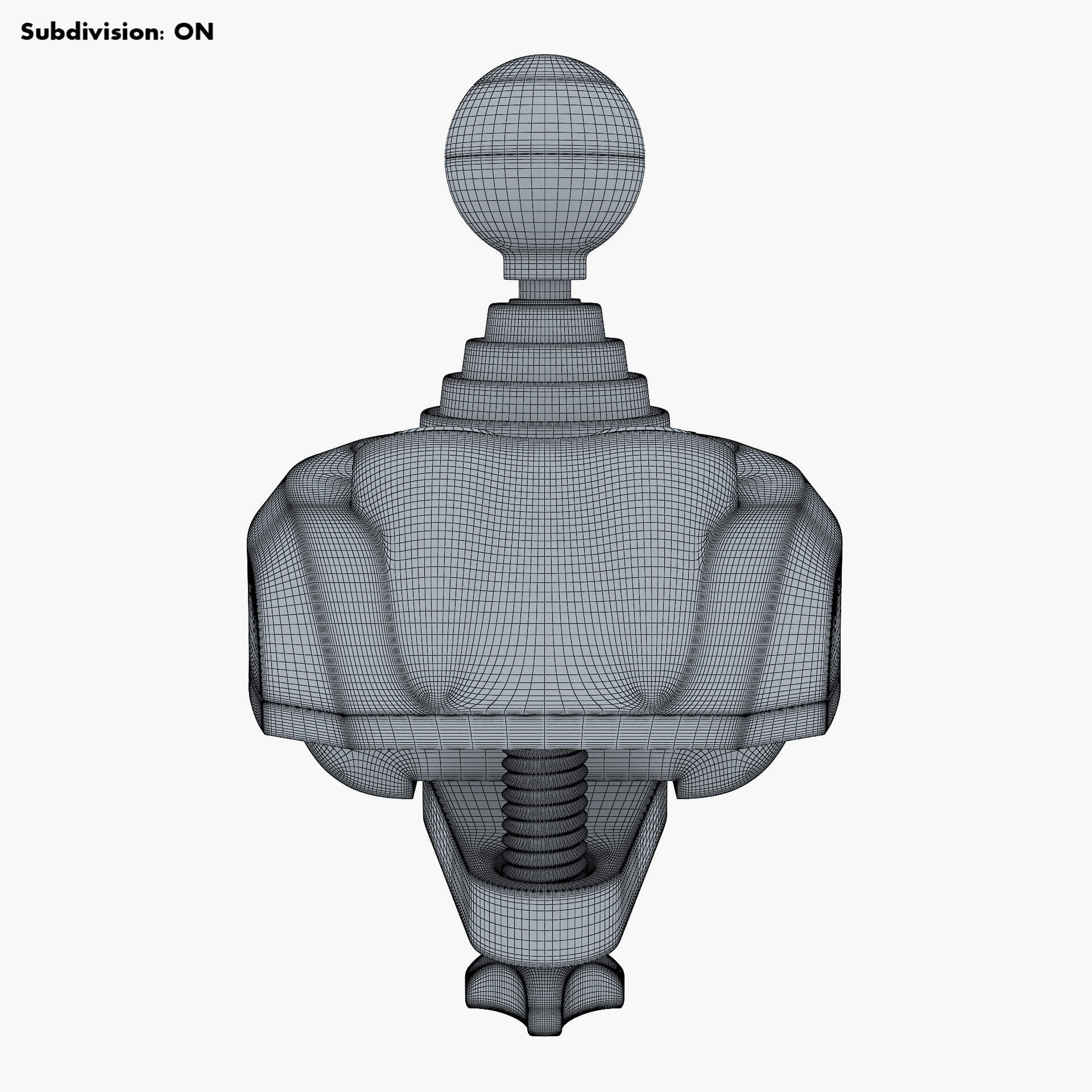 Simulator Gear Shifter M 2 - 3D Model by Zurel