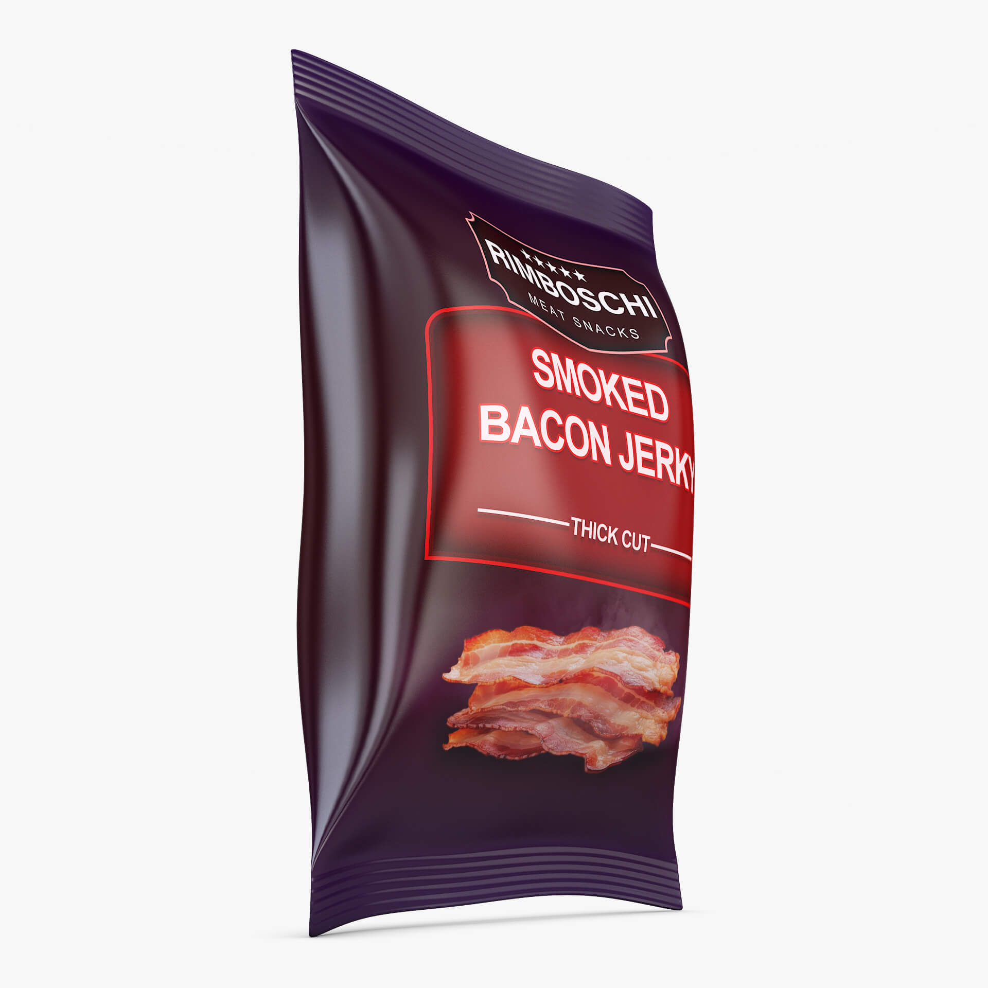 Snack Packaging Rimboschi Bacon Simple M 1 - 3D Model by Zurel