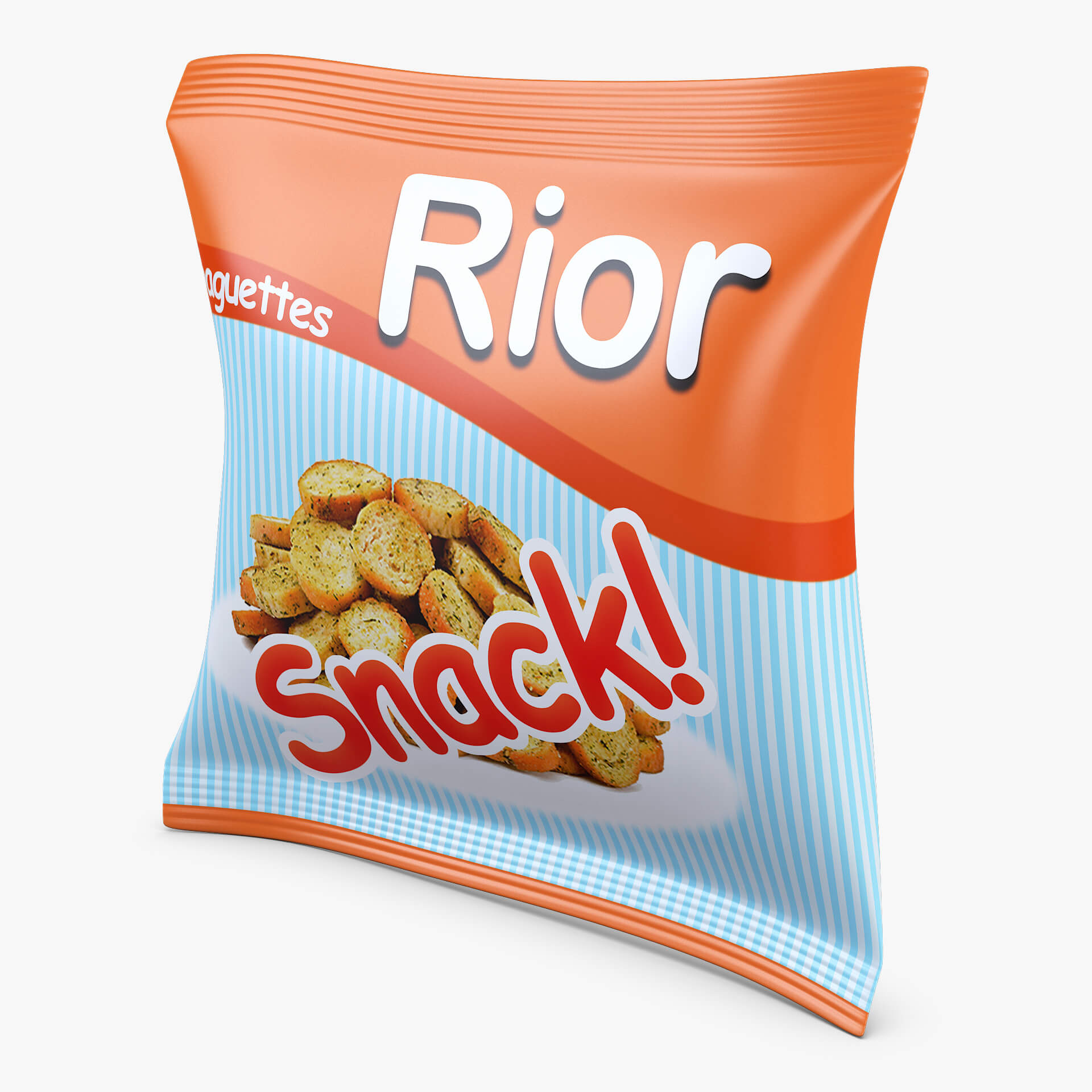 Snack Packaging Rior Simple M 1 - 3D Model by Zurel